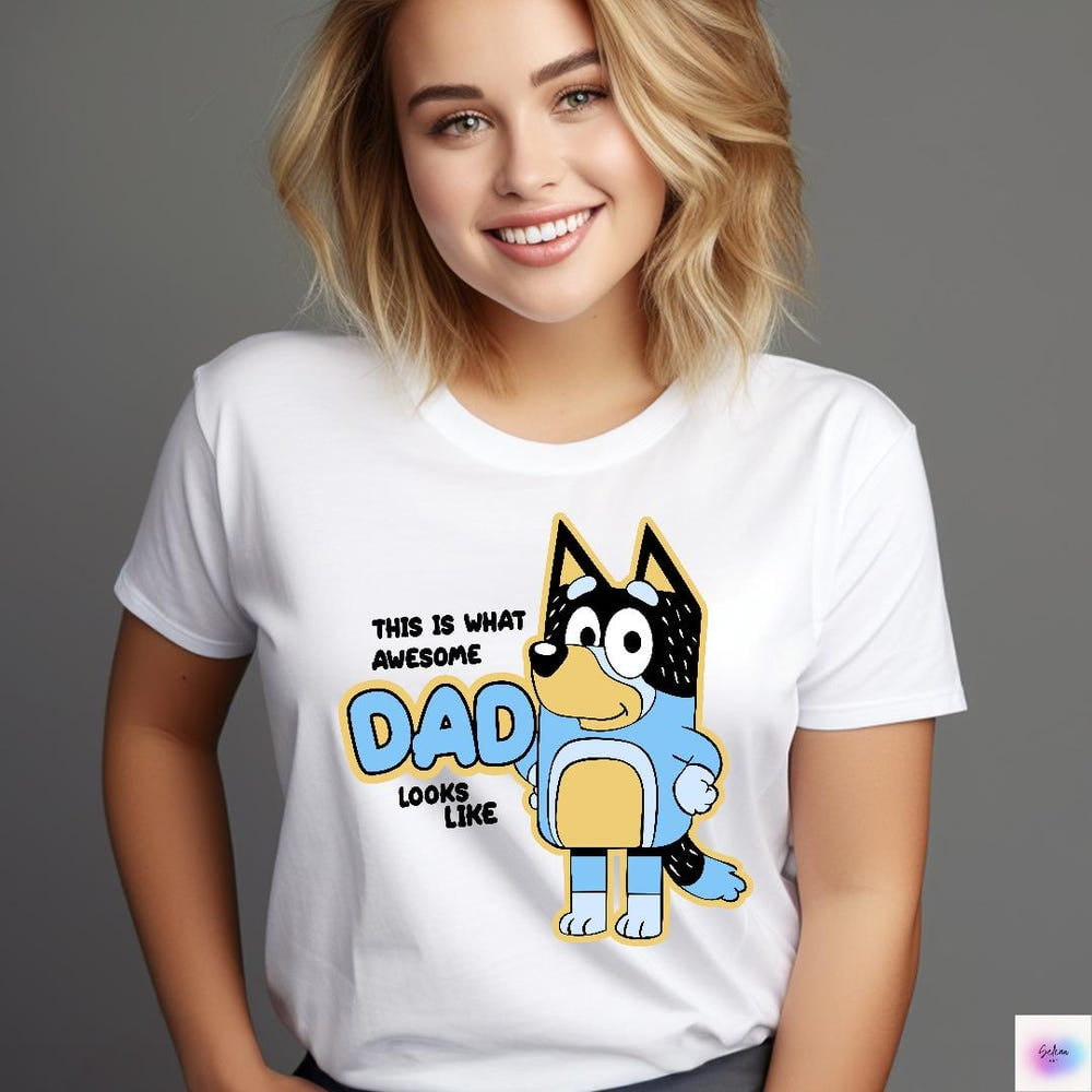 Hot Trending blue dog Rad Dad, blue dog Dad, Funny blue dog Dad ...