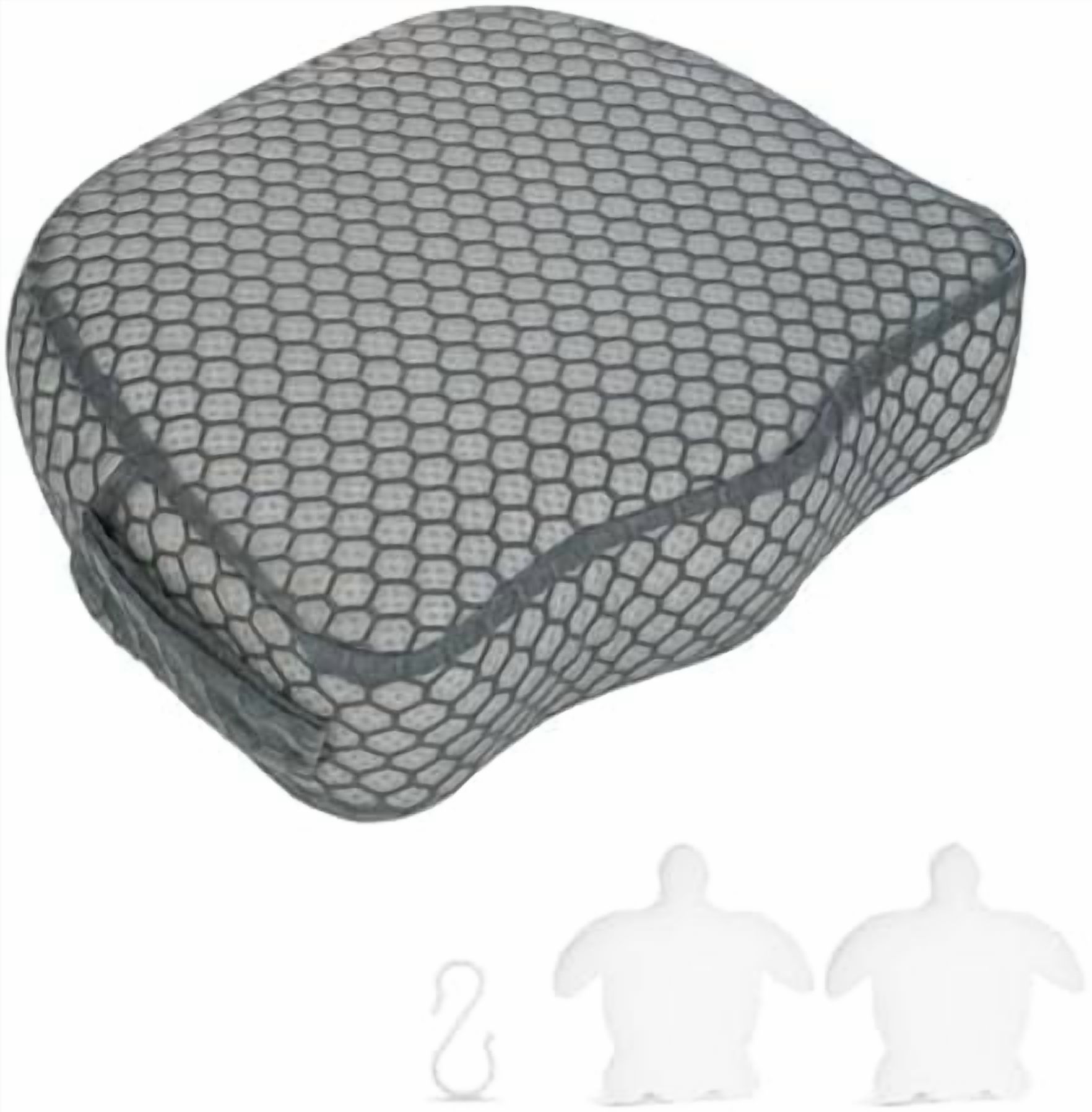 Hot Tub Booster Seat, Weighted SPA Booster Seat Cushion for Adults, 3D ...