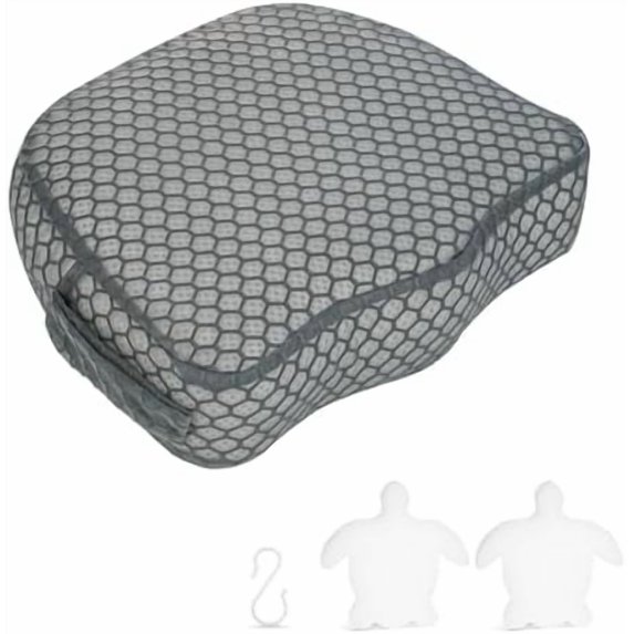 Hot Tub Booster Seat, Weighted SPA Booster Seat Cushion for Adults, 3D ...