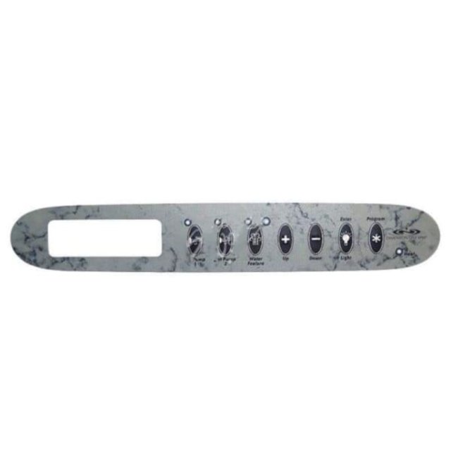 Hot Tub Compatible With Dimension One Spas Upper Control Inlay ...
