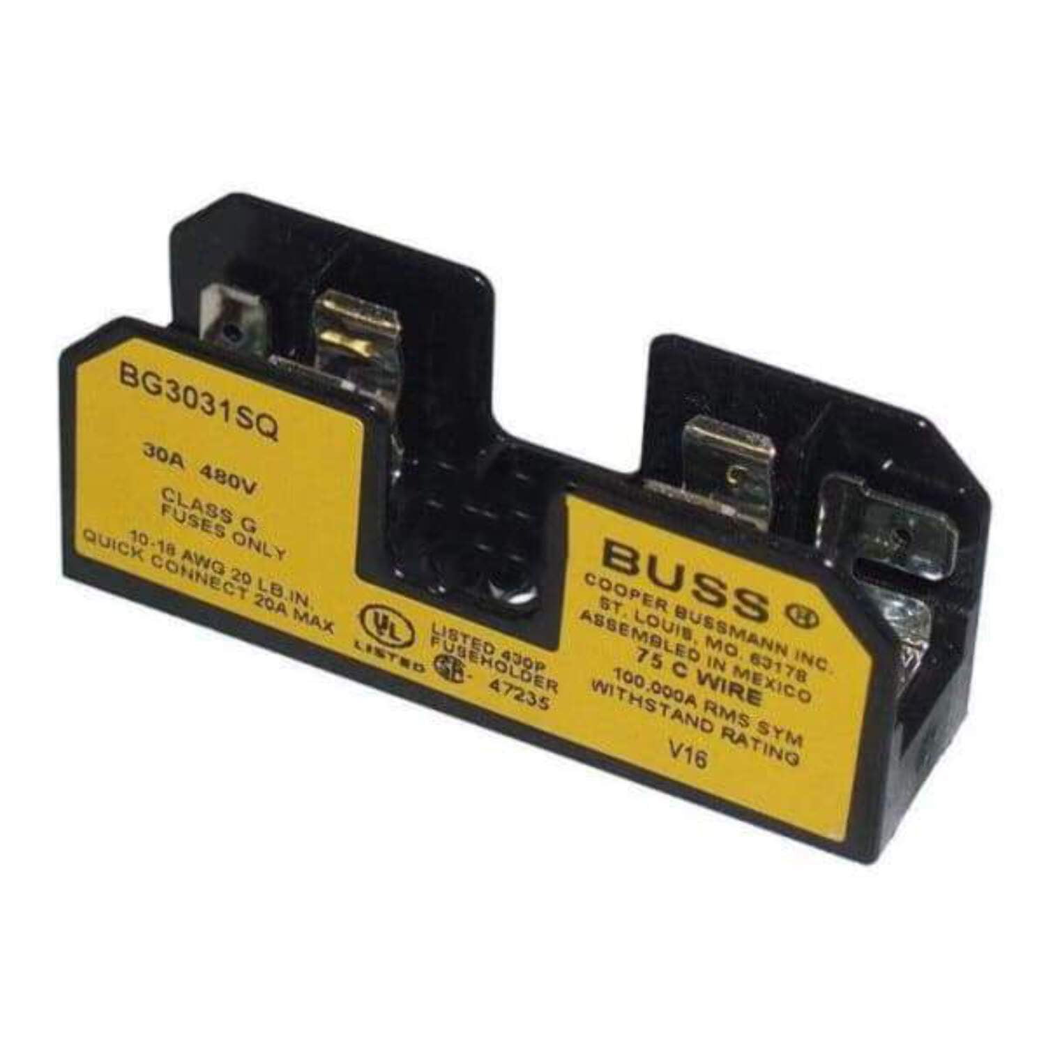 Hot Tub Compatible With Dynasty Spas 30 Amp Panel Mount Fuse Holder ...