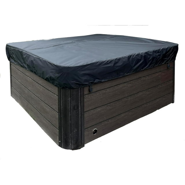 Hot Tub Cover Cap 86"x86"x12" Waterproof Replacement Cap Protect ...