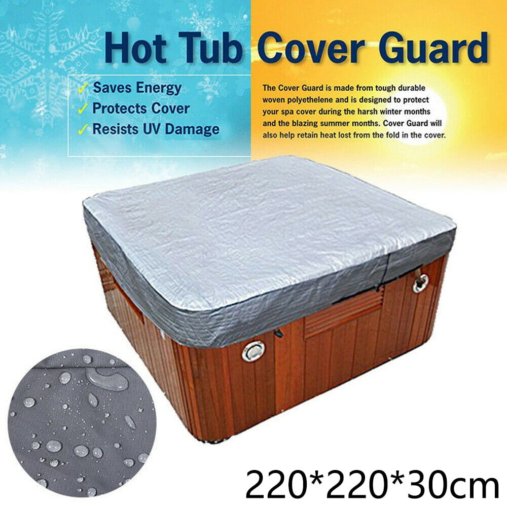 Hot Tub Cover Protect Cap Anti-UV Anticorrosive Square Spa Cover ...