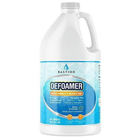 Bastion Gear Hot Tub Defoamer, Silicone Antifoaming Concentrate, Clear ...