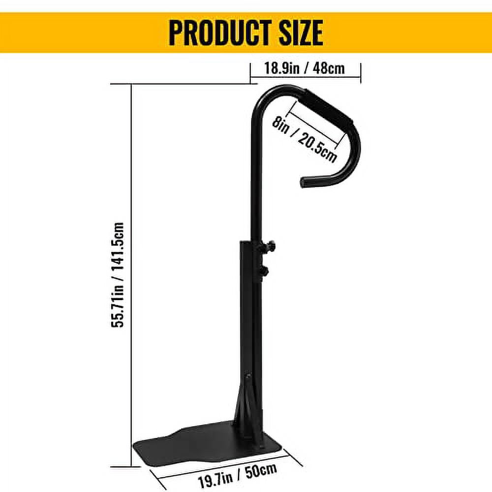 Hot Tub Handrail,57’’ Spa Side Handrail with Slide-Under Mounting Base ...