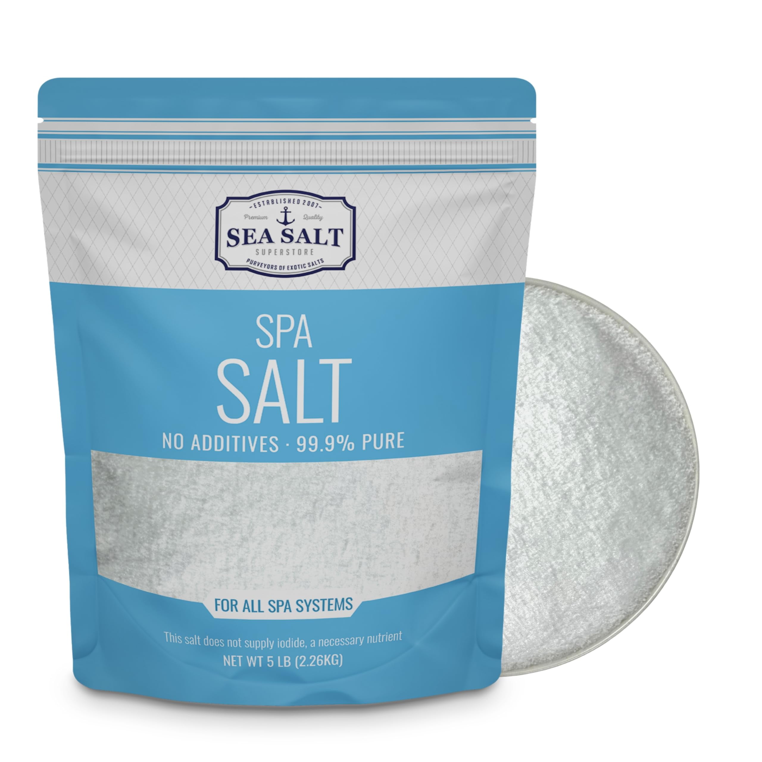 Hot Tub Spa Salt for Salt Water Systems & Chlorine Generators, Pool ...