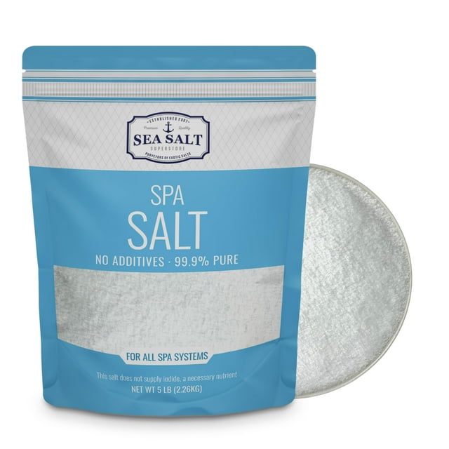 Hot Tub Spa Salt for Salt Water Systems & Chlorine Generators, Pool ...