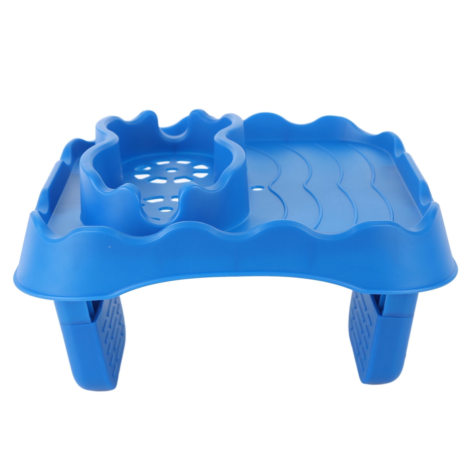 Hot Tub Table Tray with Drain Holes Anti Slip Adjustable Hot Tub Side ...
