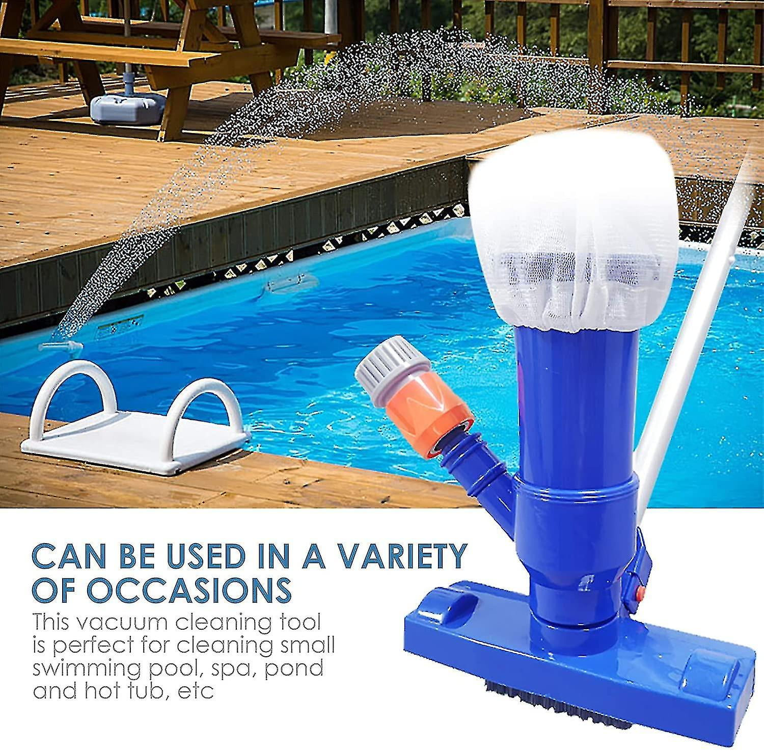 Hot Tub Vacuum Cleaner,Portable Mini Swimming Pool Pond Spa Jet Vacuum ...