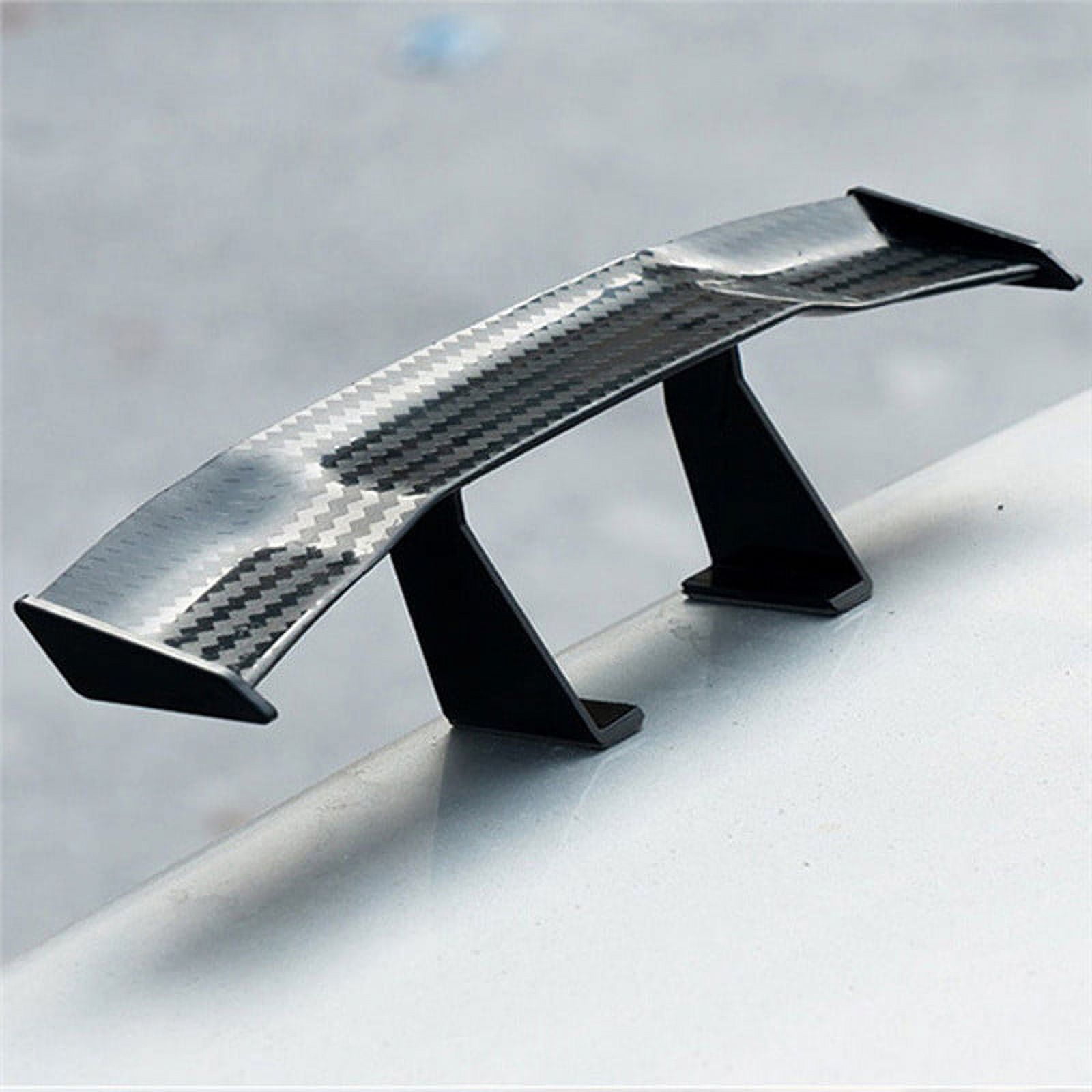 Hot Universal Mini Spoiler Car Rear Tail Decoration Spoiler Wing Carbon ...