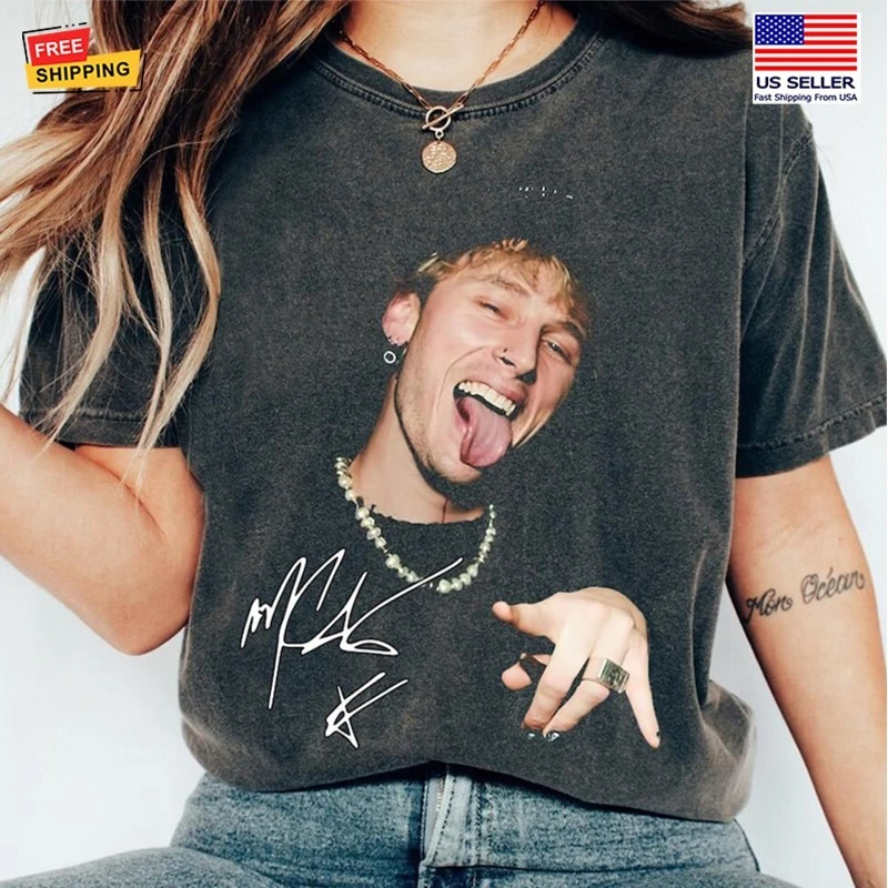 Hot Vintage MGK Lost Americana Tour T-shirt, Machine Gun Kelly Pop Rock ...