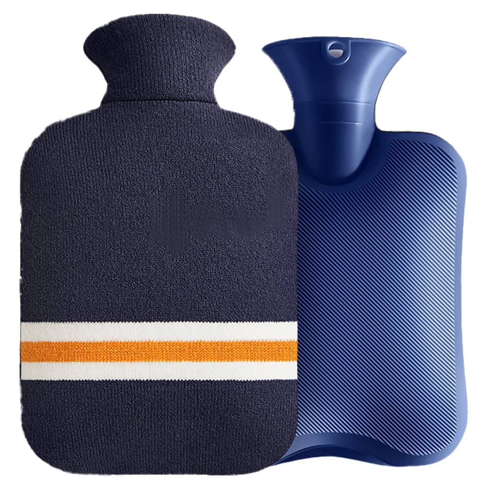 Hot Water Bottle Heat Up and Refreezable Hot Cold Pack with Classic ...