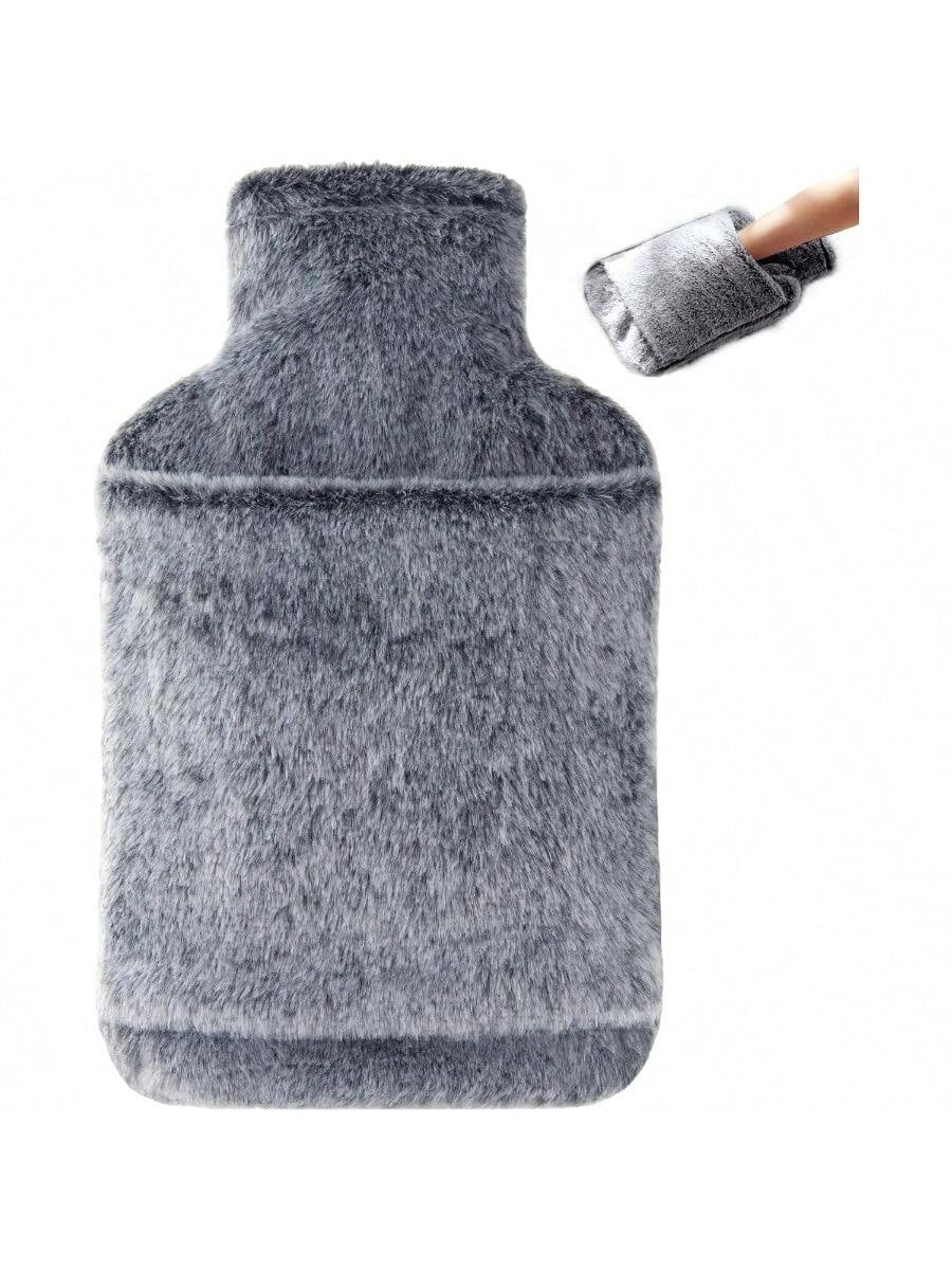 Hot Water Bottle With Cover 2L Hot Water Bag With Hand Pocket For Hand ...