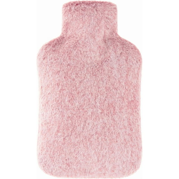 Hot Water Bottle with Luxury Cosy Faux Fur Cover, 2L Leakproof Bag for ...