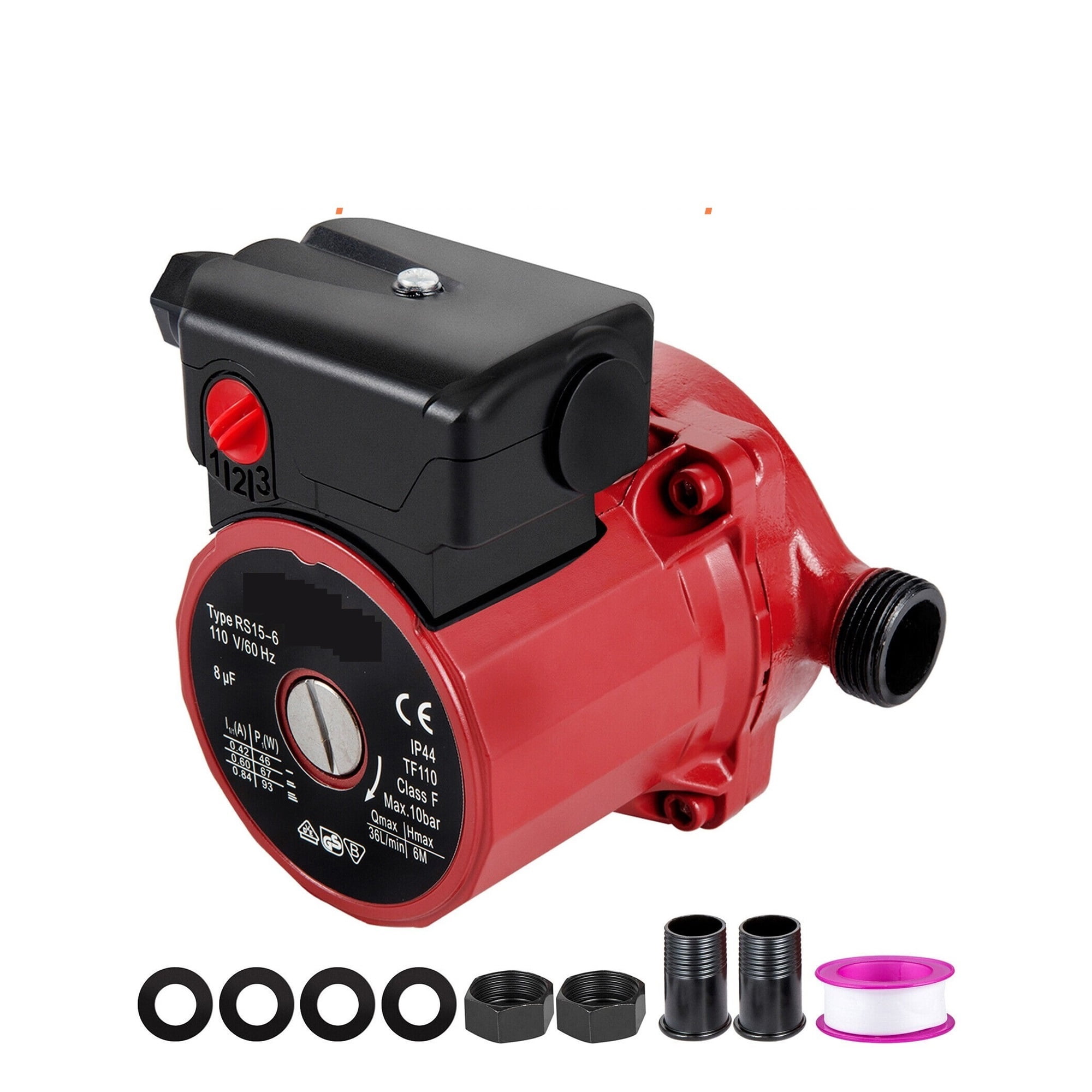 Hot Water Circulation Pump Water Pressure Booster Recirculating Circulator For Water Heater ...