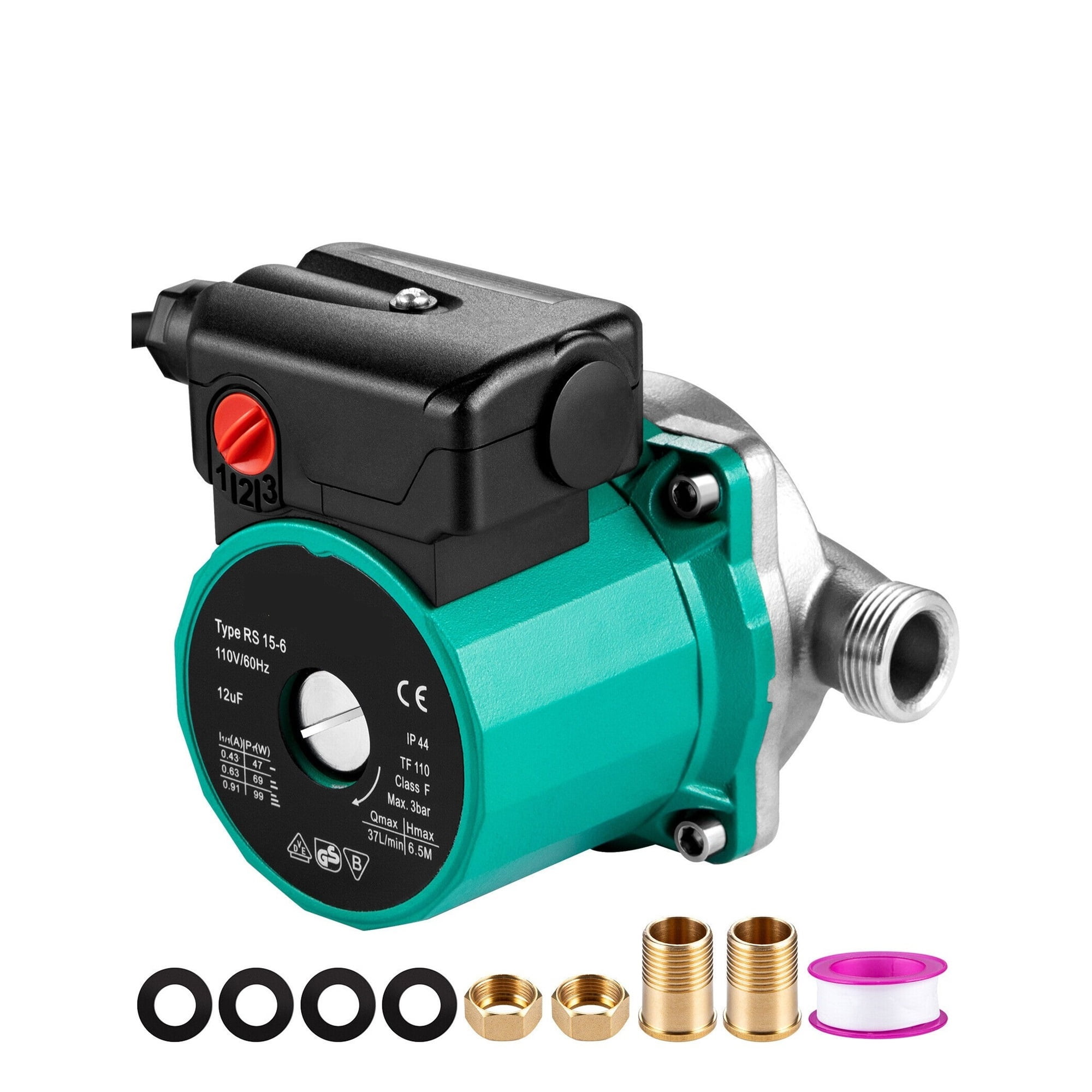 Hot Water Circulation Pump Water Pressure Booster Recirculating Circulator For Water Heater ...