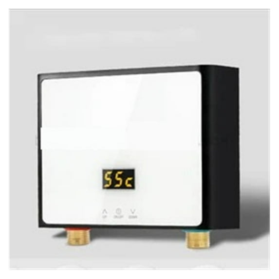 Hot Water Heater 3000W/4000W/5500W Instant Tankless Heater Thermostat Induction Smart Touch ...