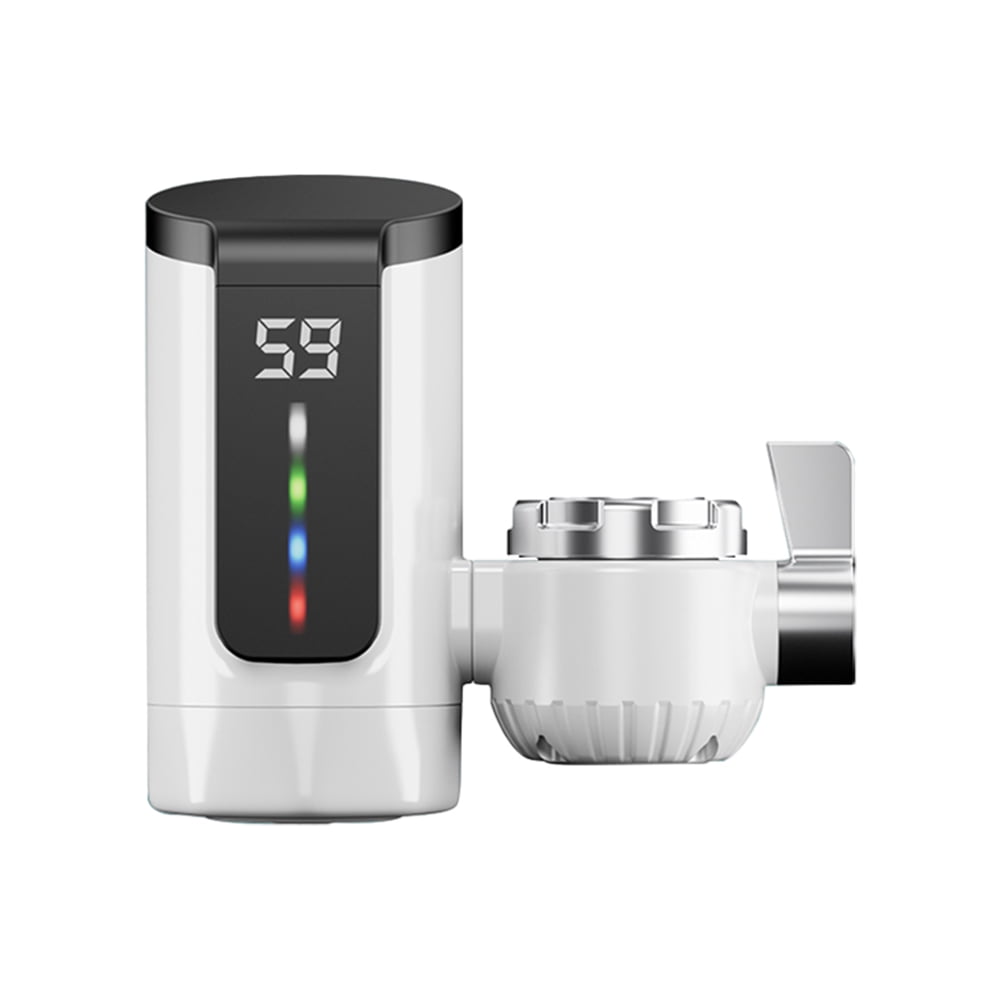 Hot Water Heater Faucet Large Screen Dynamic Digital Display without ...