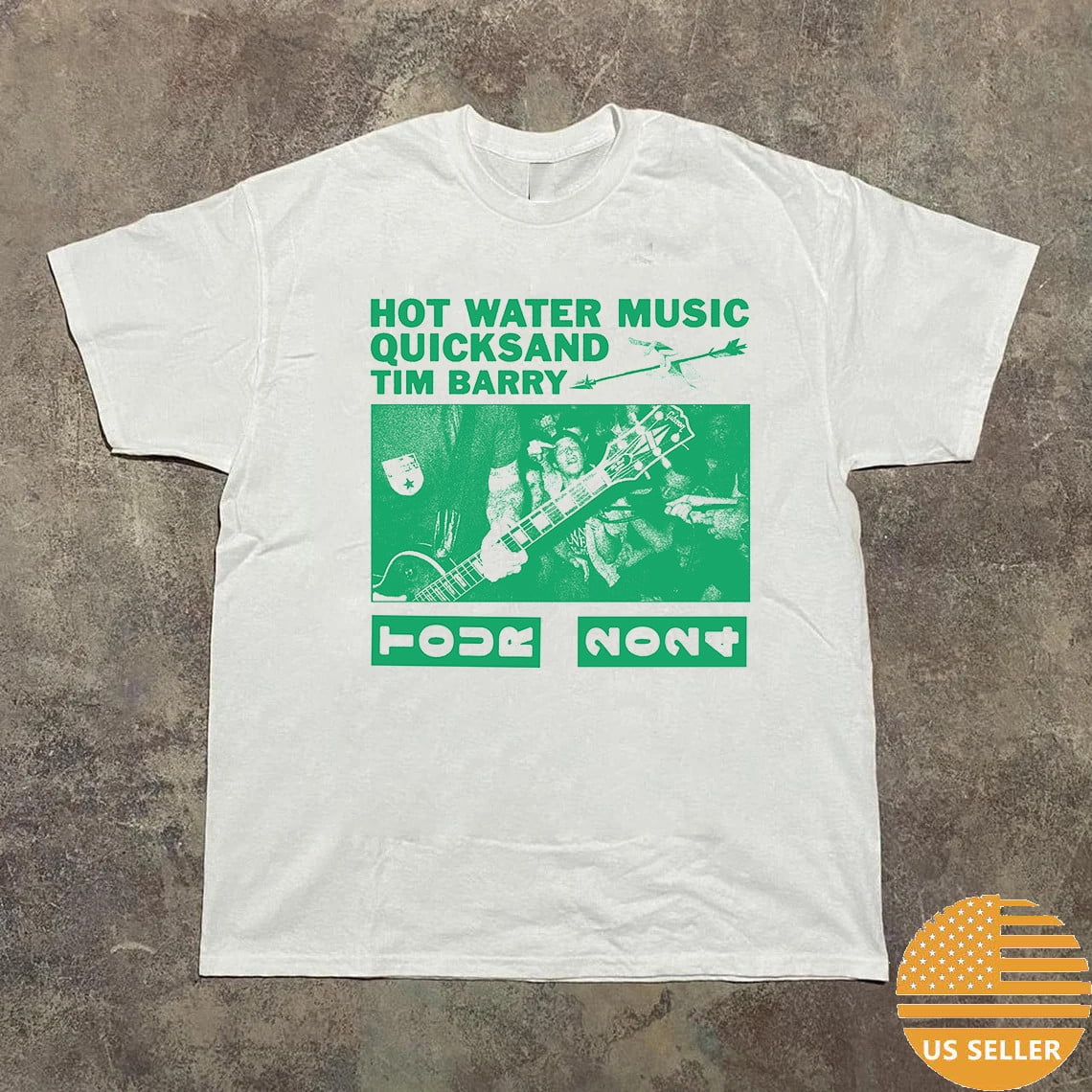 Hot Water Music Band Quicksand Tour 2024 T Shirt Full Size S-5XL SO629 - Walmart.com