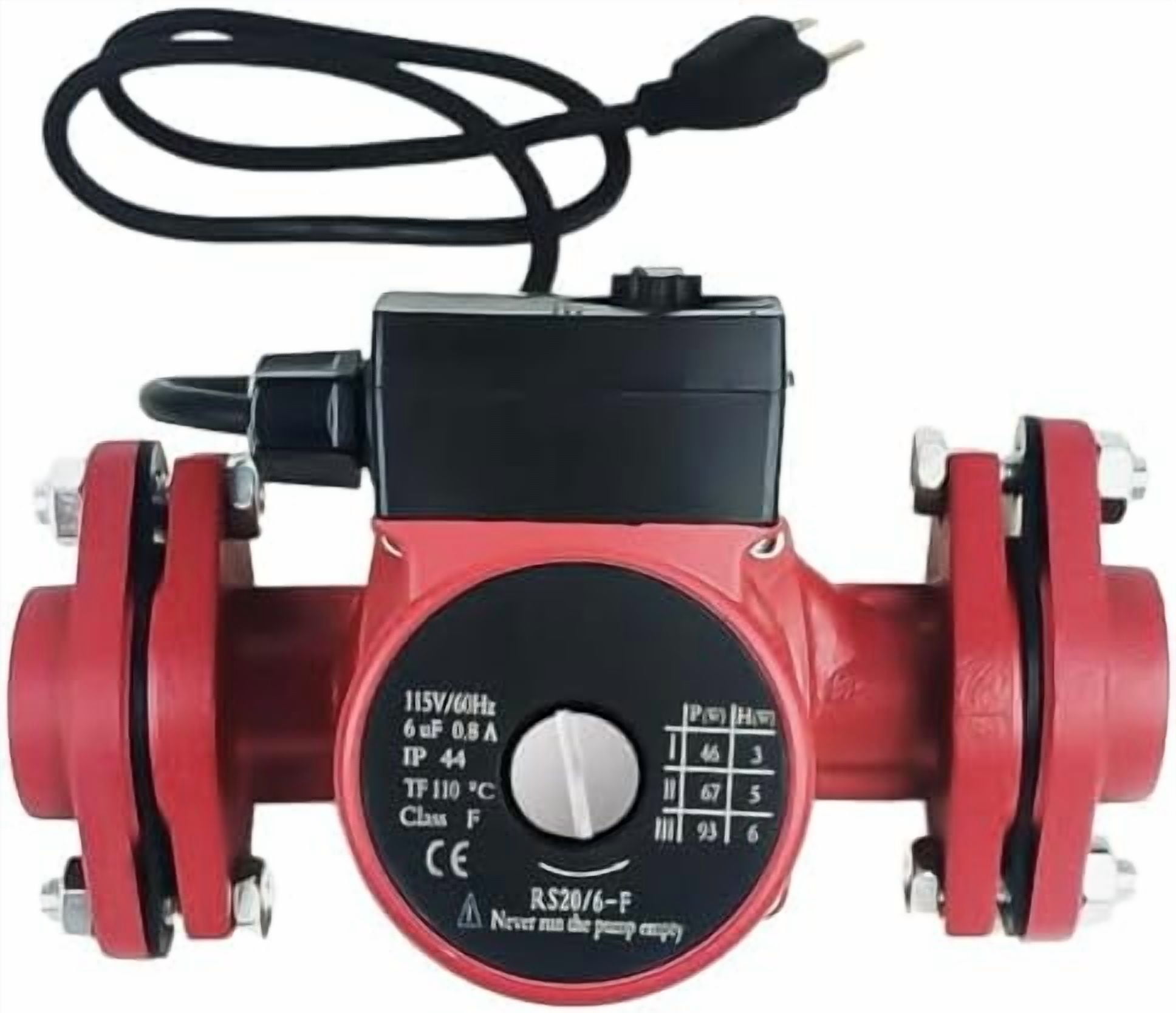 Hot Water Recirculating Pump,115V Circulation Pump,3-Speed Control ...