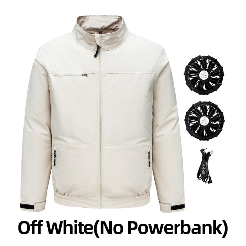 Hot Weather Worker Fan Clothes Men Air Conditioning Clothes Women Fan ...