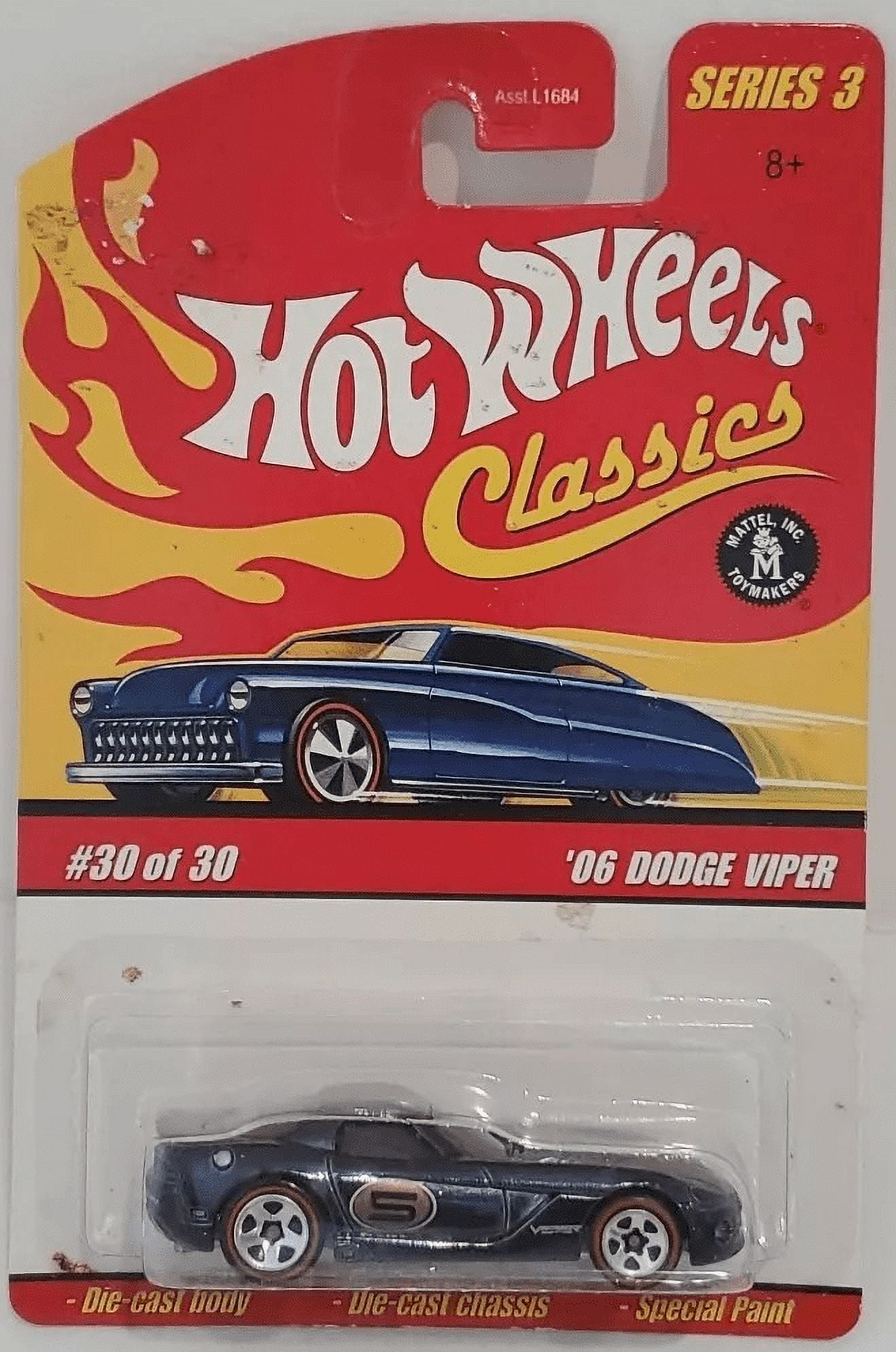 Hot Wheels '06 Dodge Viper Classics Series One of Spectraflame Colors ...