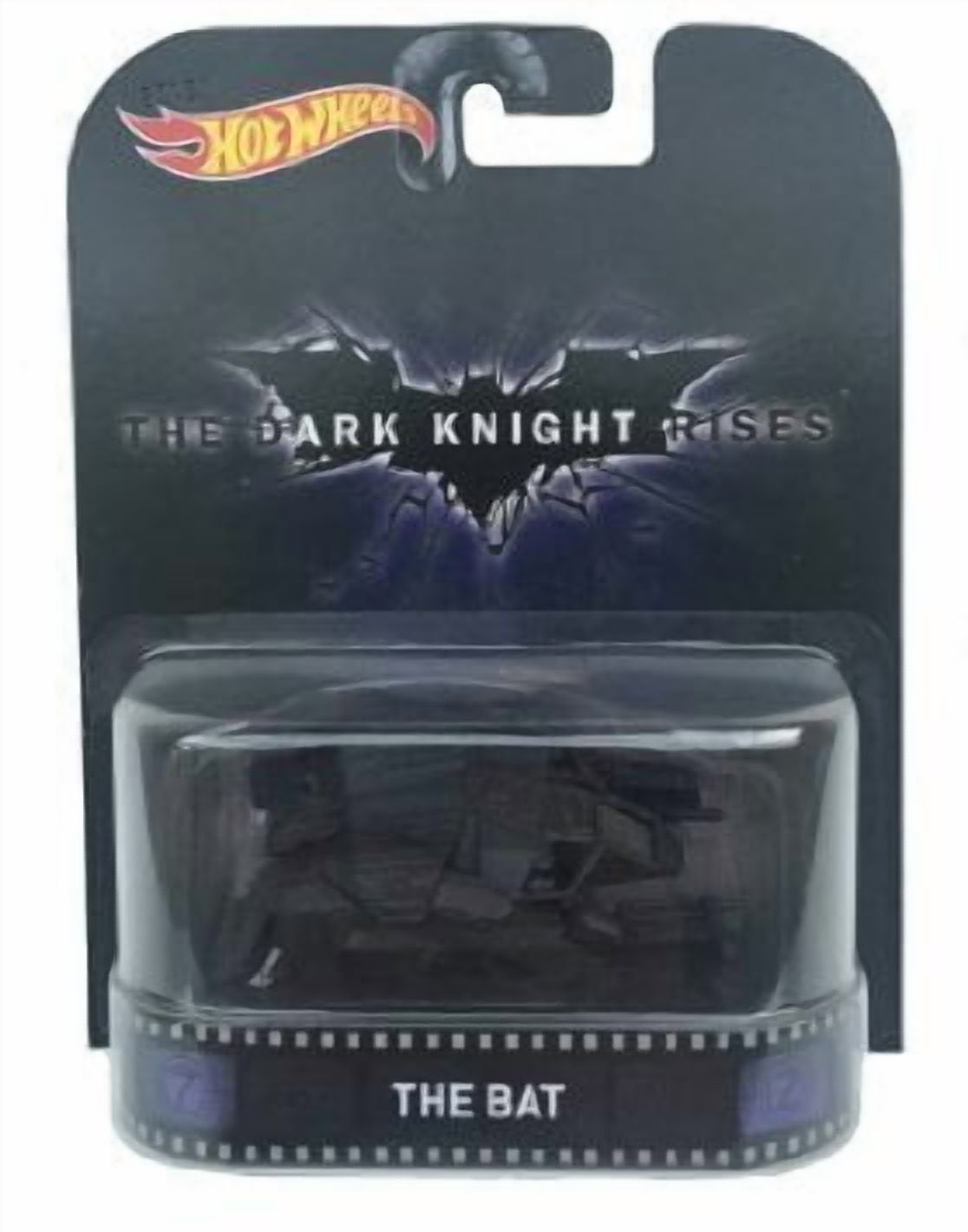 The Bat Vehicle "The Dark Knight Rises" Hot Wheels 2015 Retro Series 1/ ...