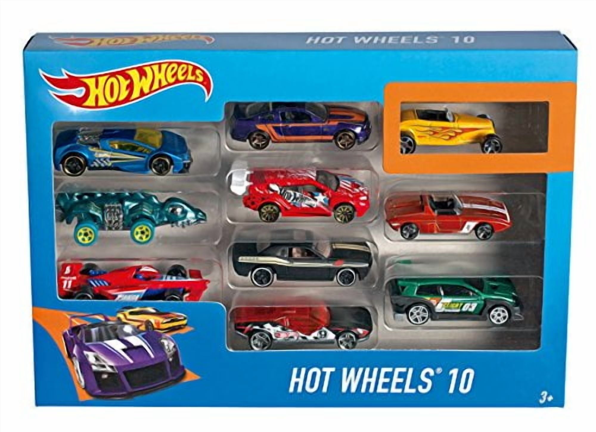Hot Wheels 10-Pack (Styles May Vary) - Walmart.com