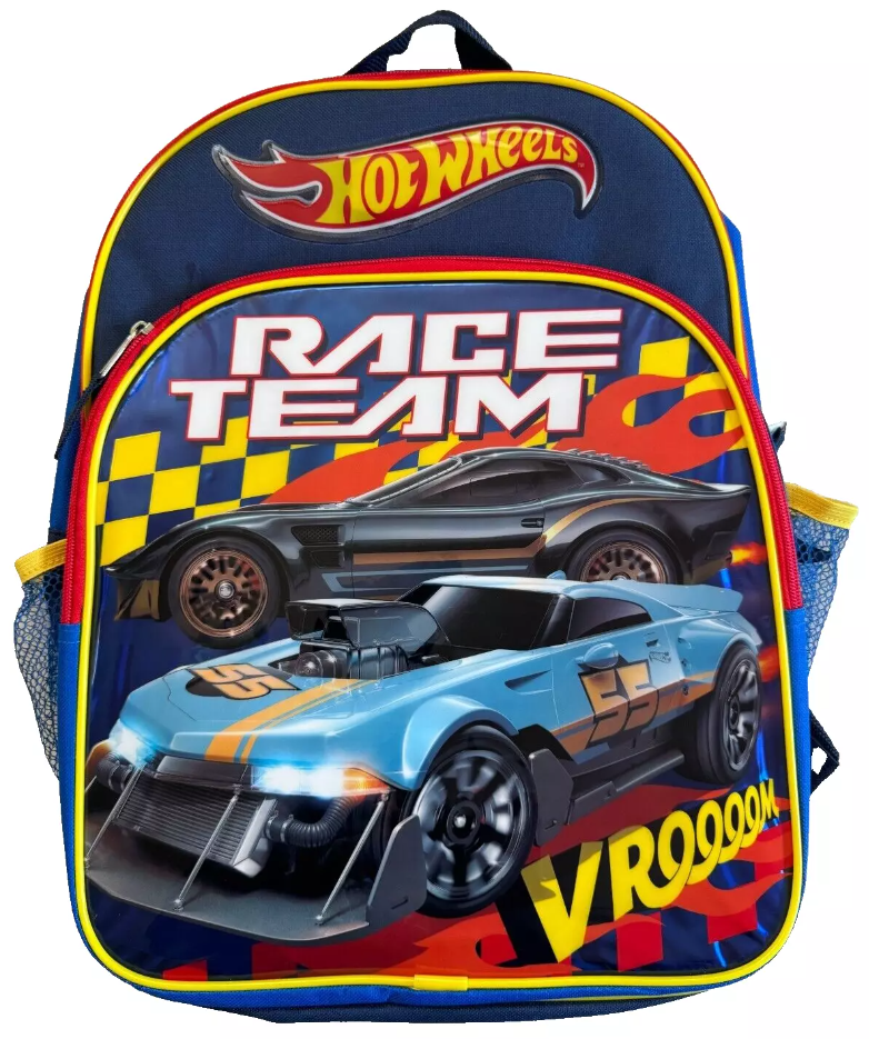 Hot Wheels 16" Race Team Backpack - Walmart.com