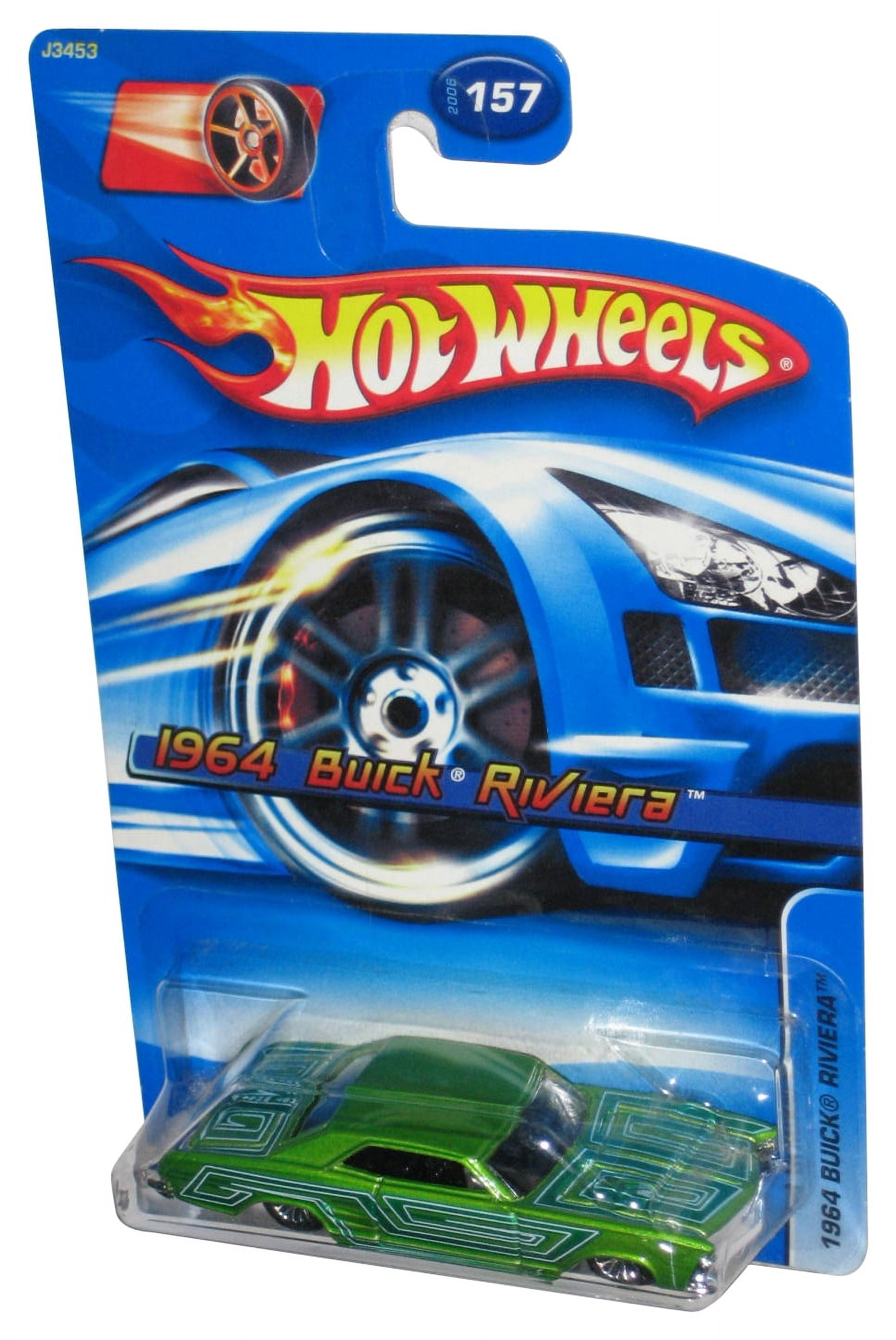 Hot Wheels 1964 Buick Riviera (2006) Mattel Green Toy Car #157 ...