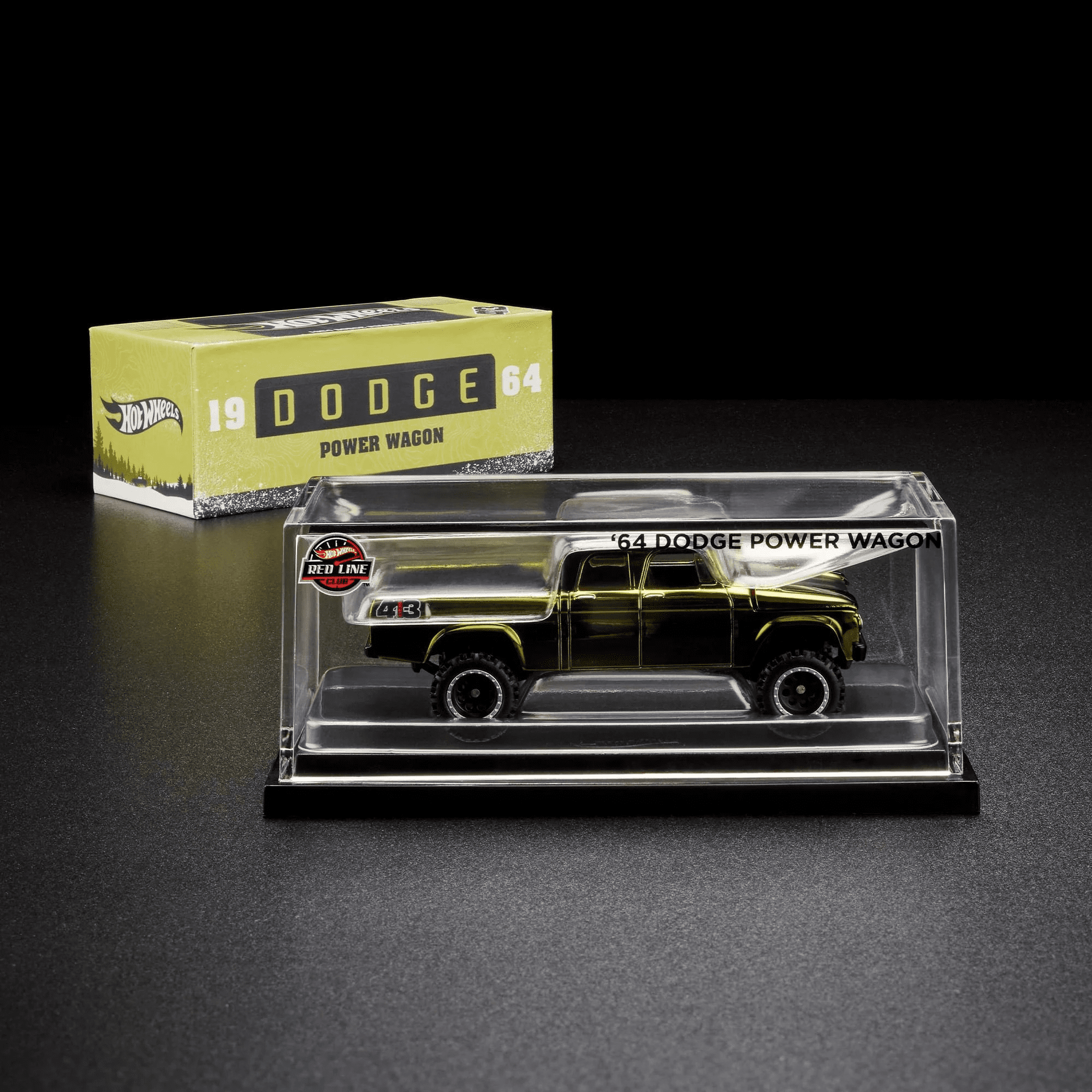 Hot Wheels 1964 Dodge Power Wagon Collectors RLC Exclusive - Olive ...