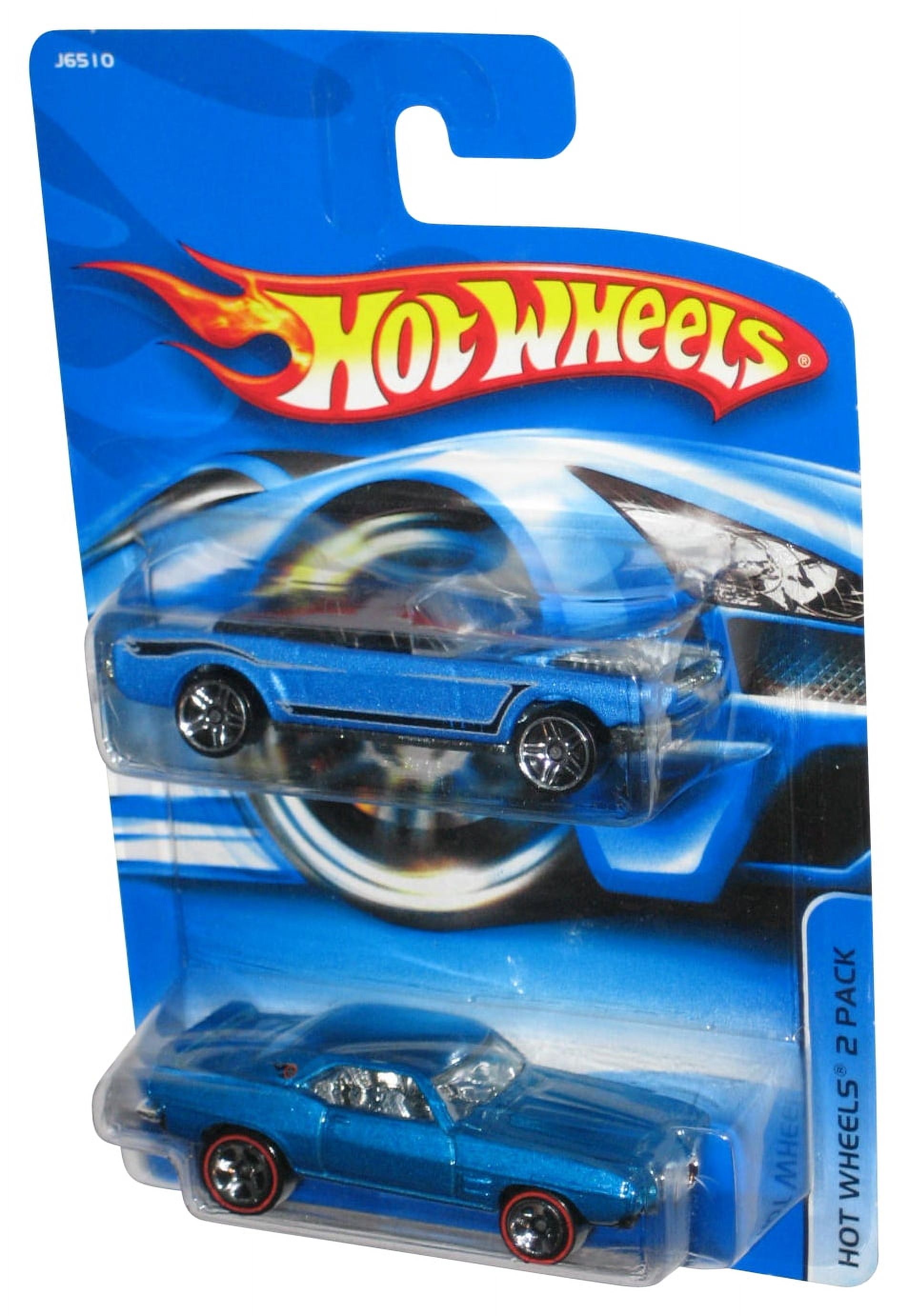 Hot Wheels 1964 Ford Mustang & 1969 Pontiac Firebird (2006) Blue Toy ...