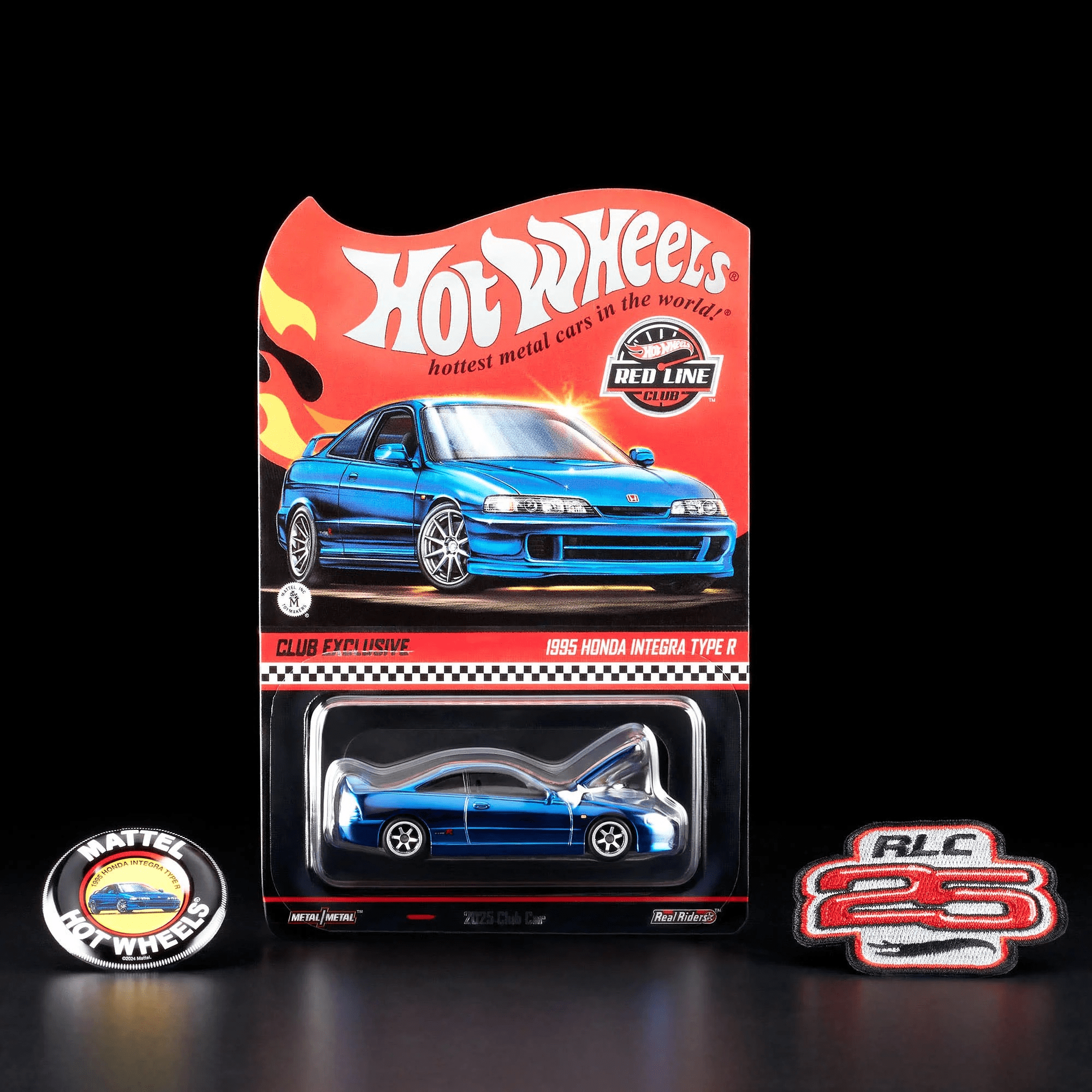 Hot Wheels 1995 Honda Integra Type R Blue Collectors RLC Exclusive ...