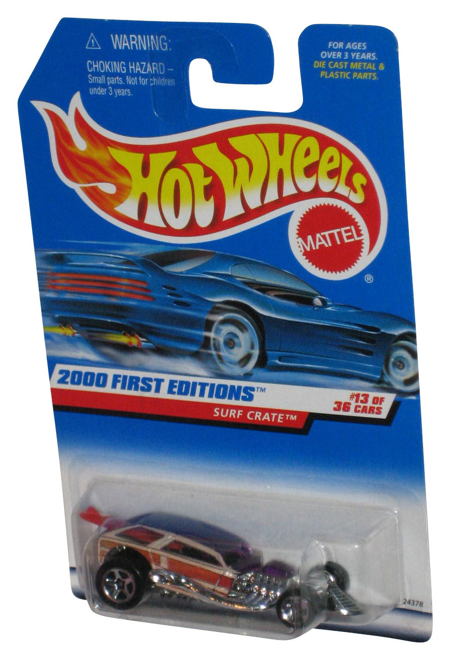 Hot Wheels 2000 First Editions 13/36 Purple Surf Crate Toy Car #073 - Walmart.com