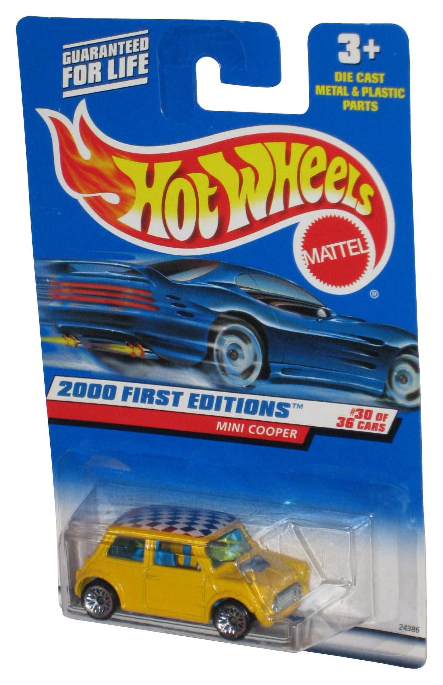 Hot Wheels 2000 First Editions 30/36 Yellow Mini Cooper Toy Car #090 ...