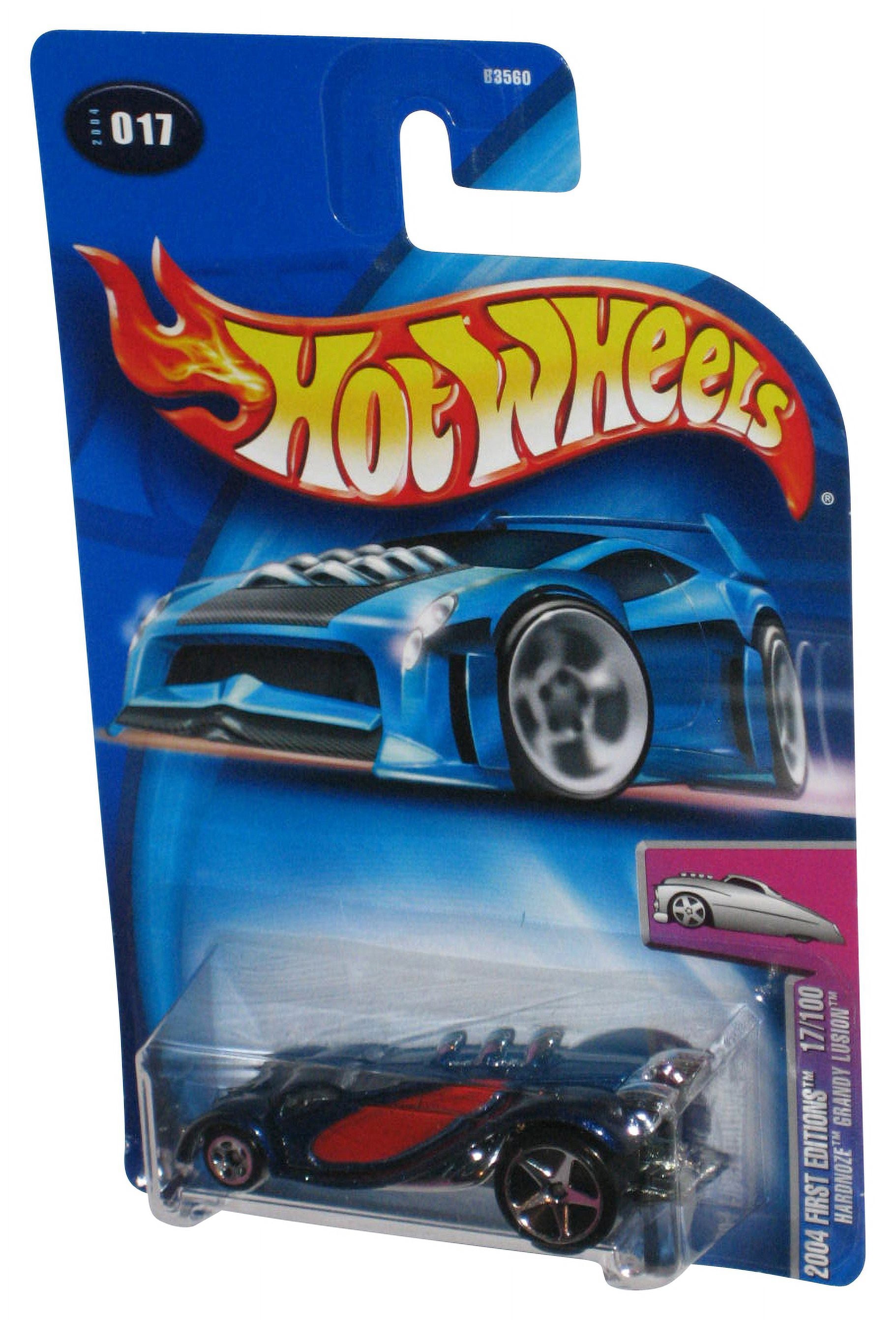 Hot Wheels 2004 First Editions 17/100 Blue & Red Hardnoze Grandy Lusion ...