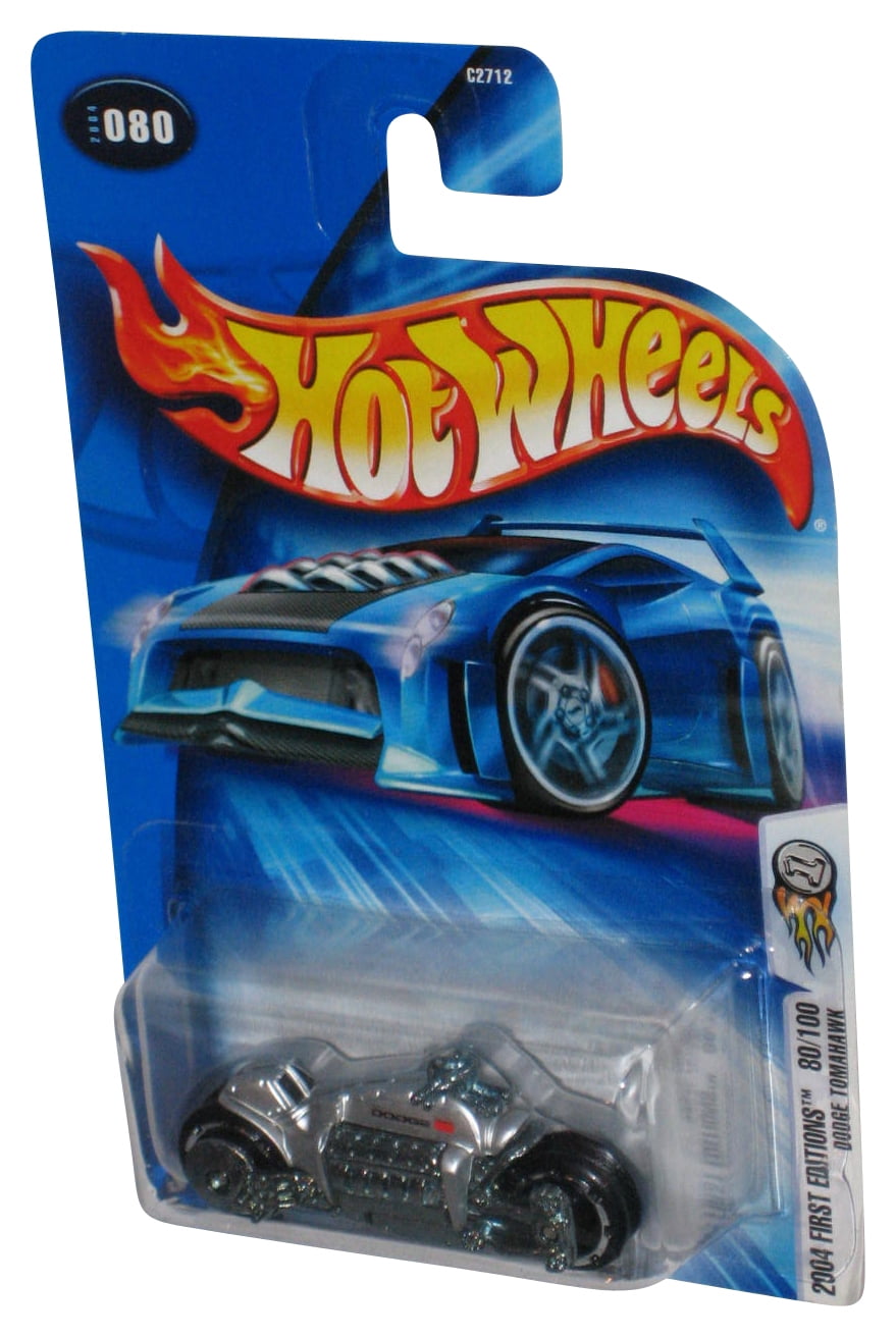 Hot Wheels 2004 First Editions Silver Dodge Tomahawk Toy Motorcycle ...