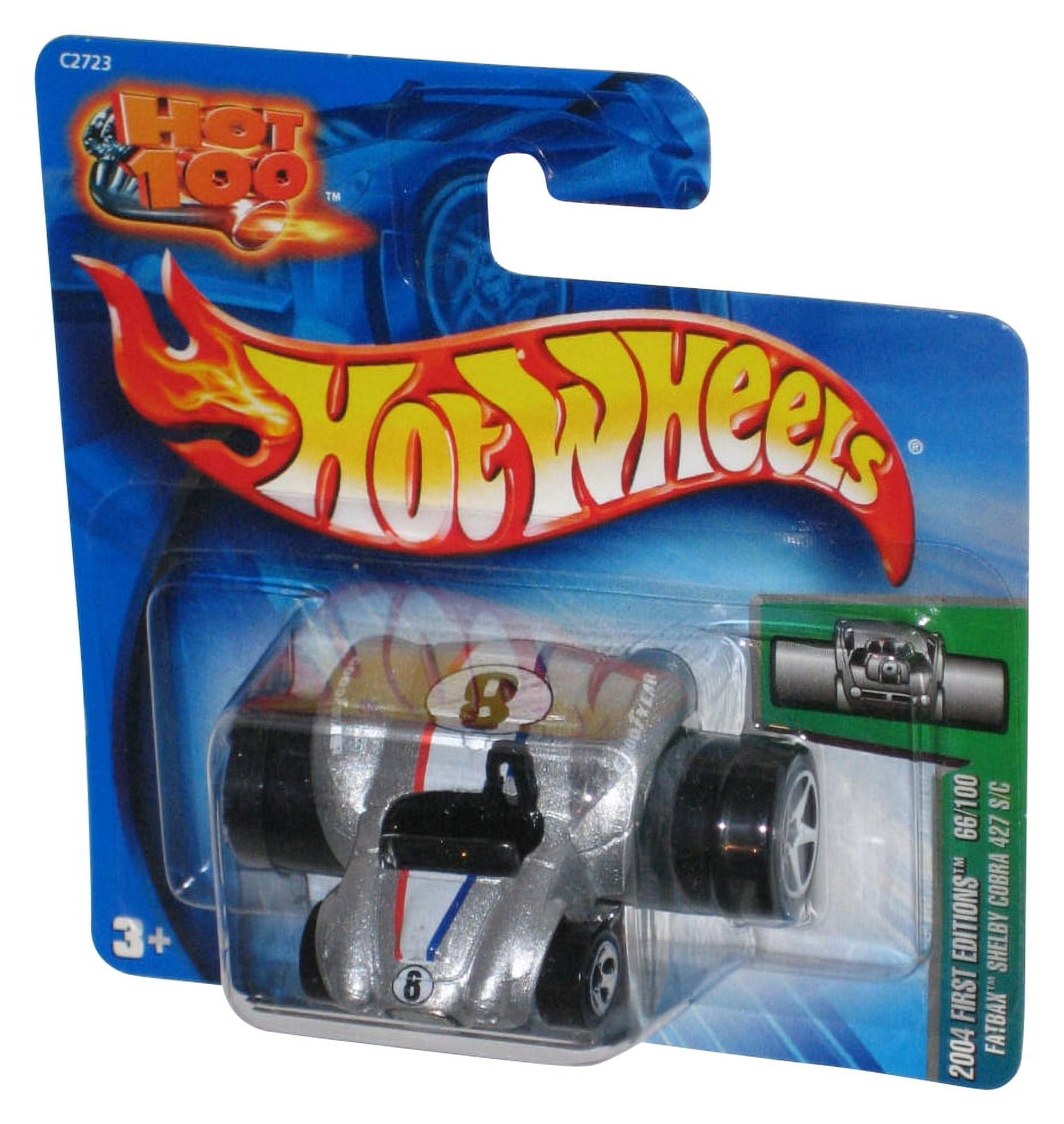 Hot Wheels 2004 First Editions Silver Fatbax Shelby Cobra 427 S/C Hot ...