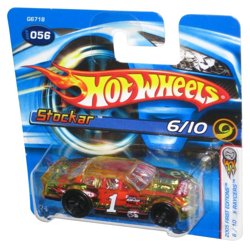 Hot Wheels 2005 First Editions X-Raycers 6/10 (2004) Yellow Stockar Car ...