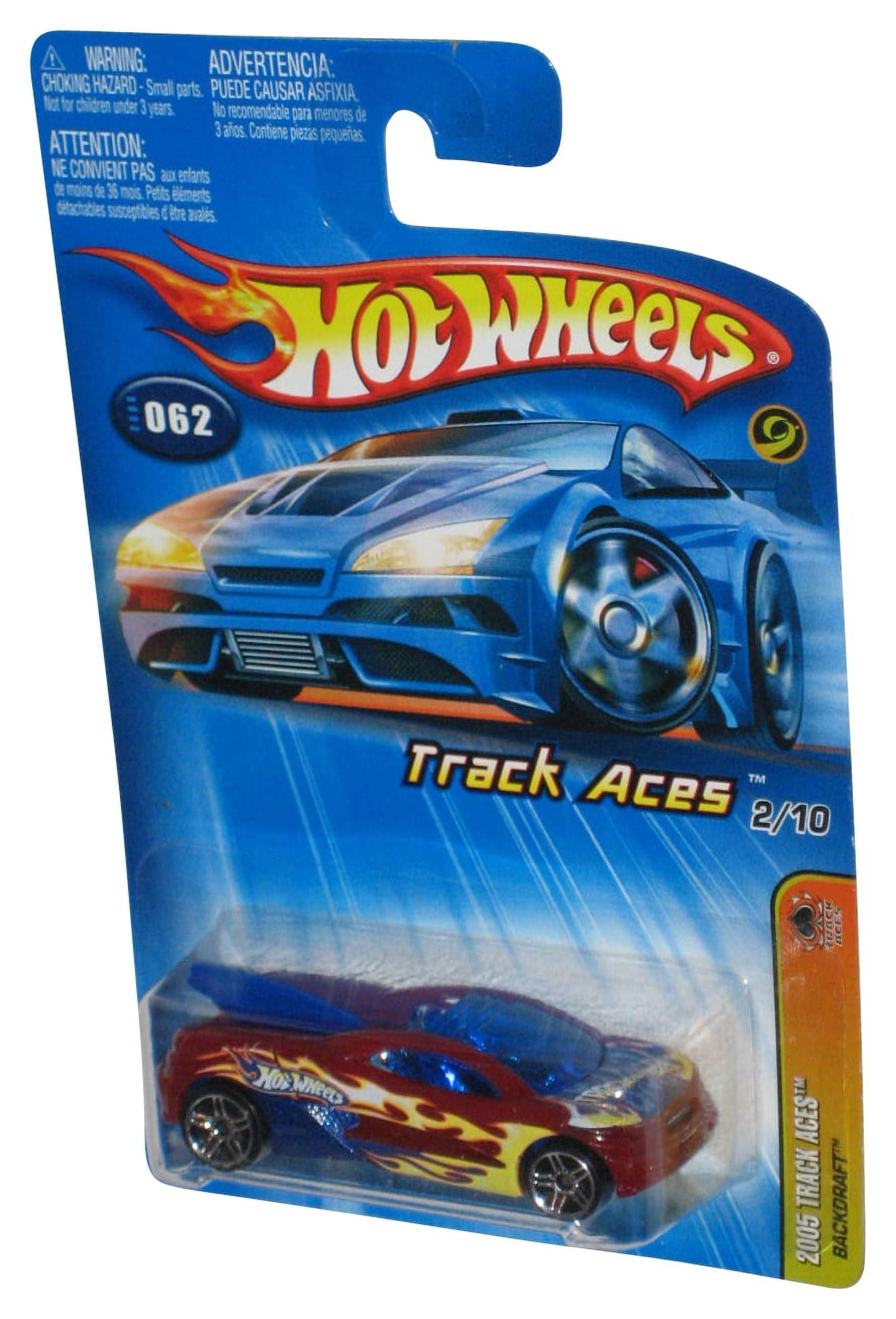 Hot Wheels 2005 Track Aces 2/10 Red Backdraft Die-Cast Toy Car #062 ...