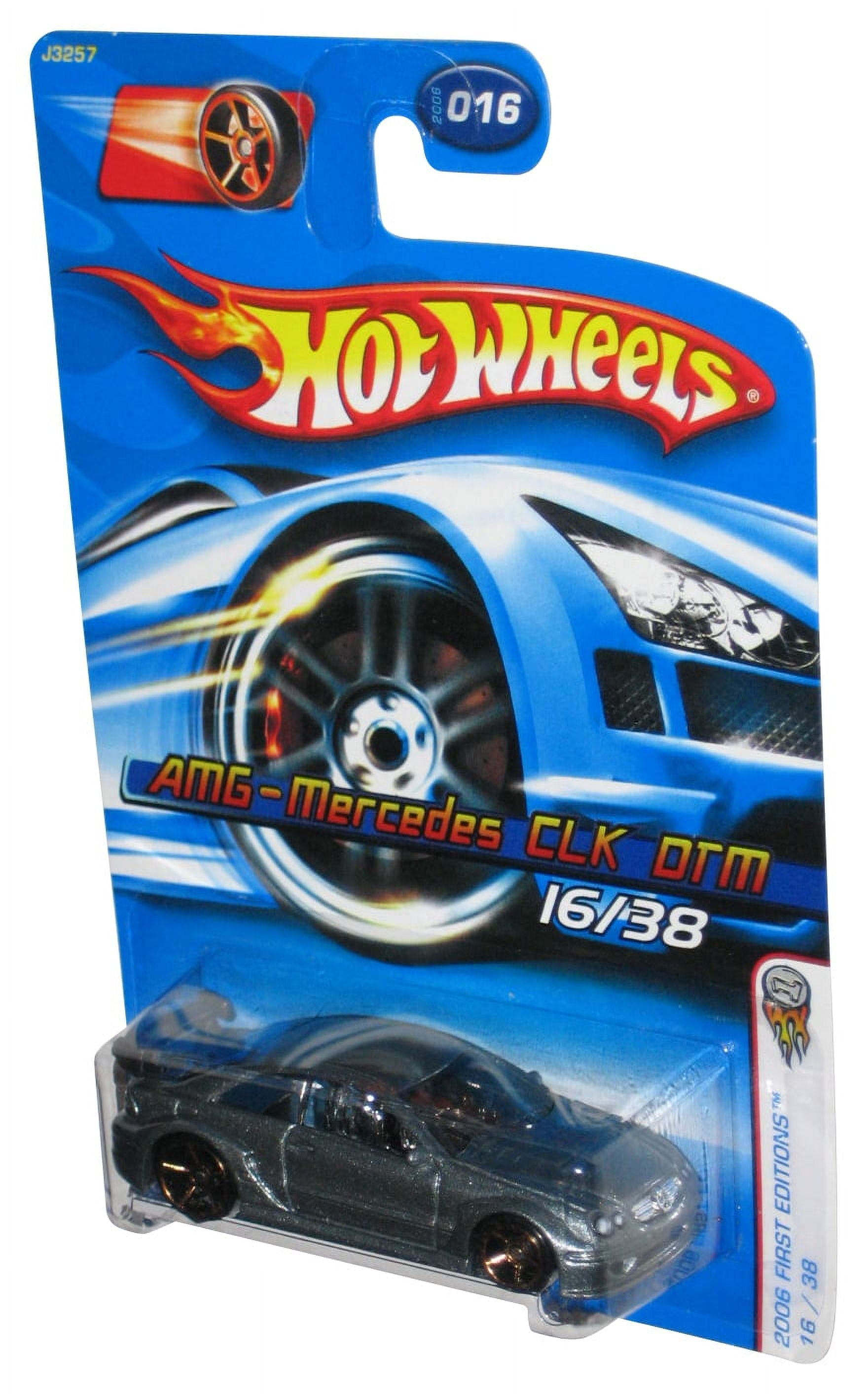 Hot Wheels 2006 First Editions 16/38 Gray AMG-Mercedes CLK DTM Car #016 ...