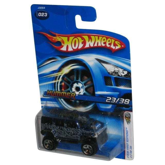 Hot Wheels 2006 First Editions 23/38 (2006) Blue Hummer Toy #023 ...