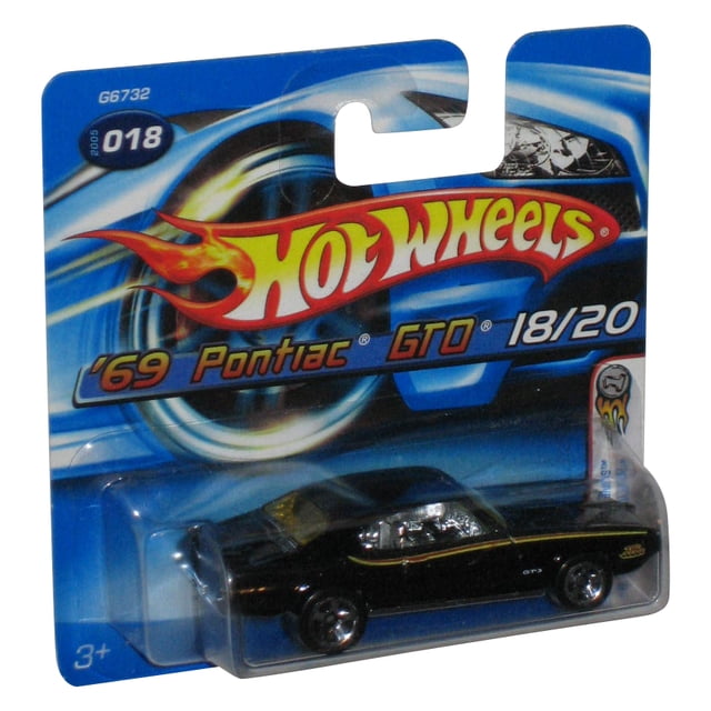 Hot Wheels 2006 First Editions Realistix 18/20 Purple '69 Pontiac GTO Car #018 - (Short Card ...
