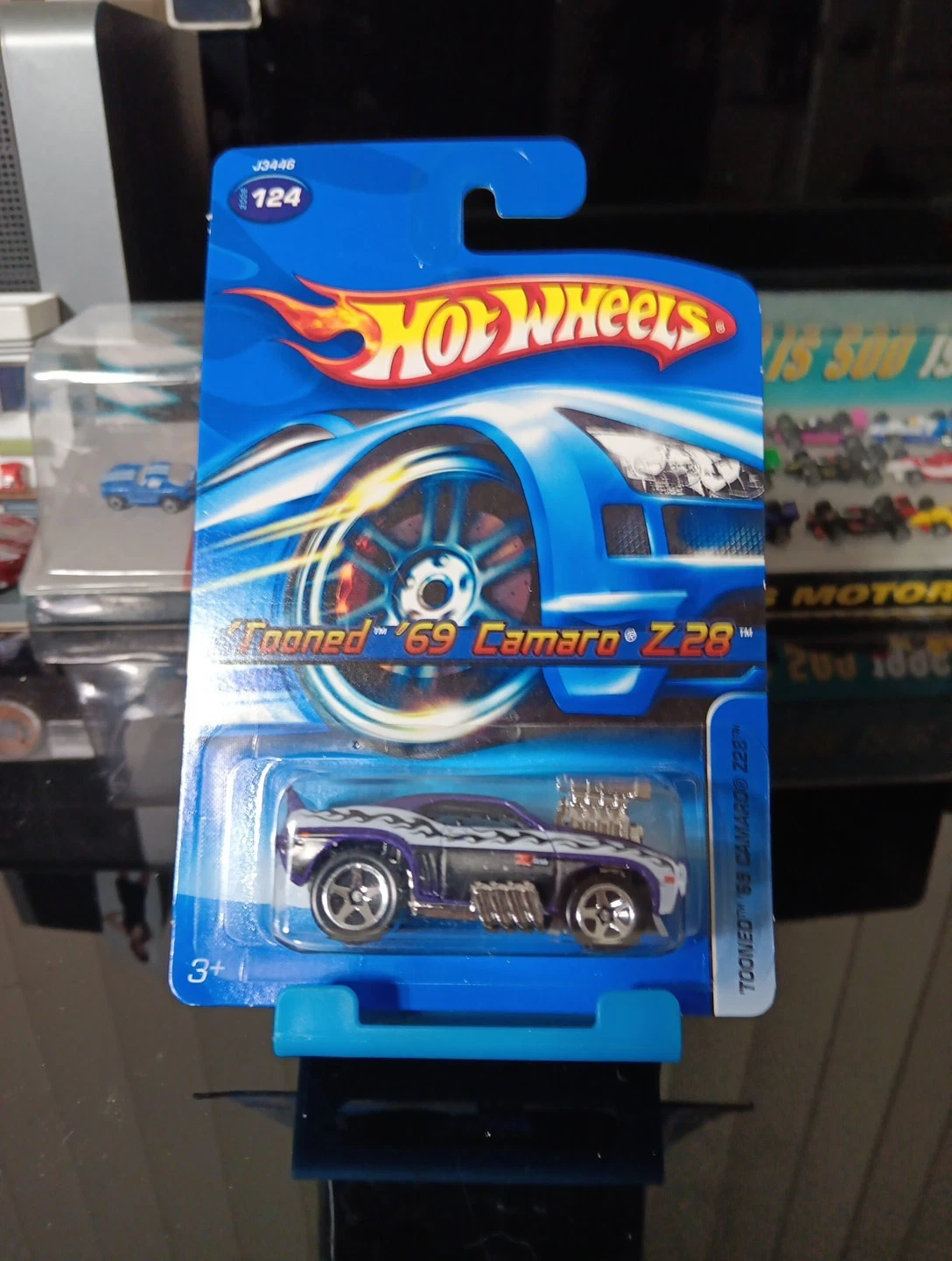 Hot Wheels 2006 Tooned Camaro Z28 1969 Purple Kmart Exclusive - Walmart.com
