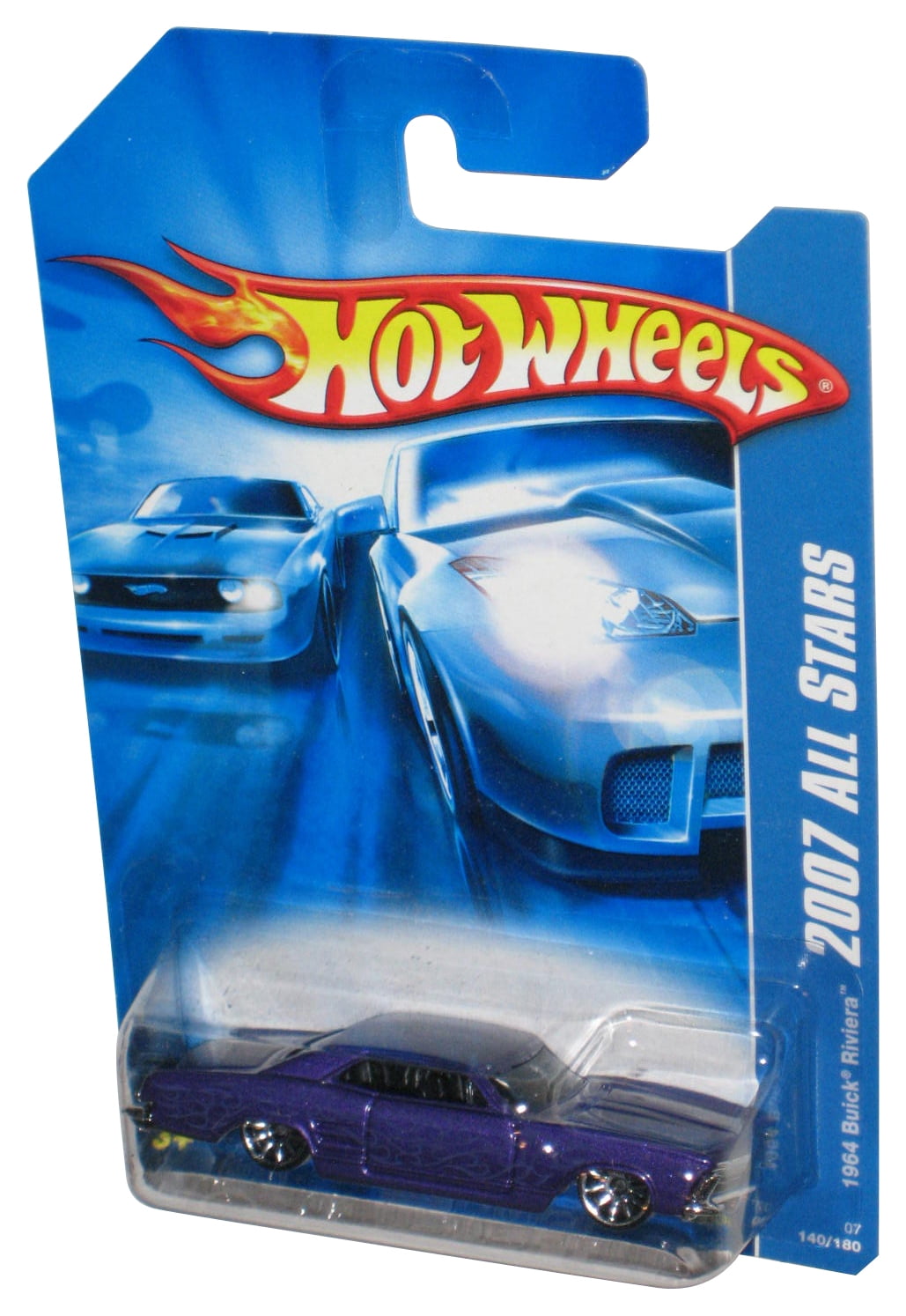 Hot Wheels 2007 All Stars Purple 1964 Buick Riviera Toy Car 140/180 ...