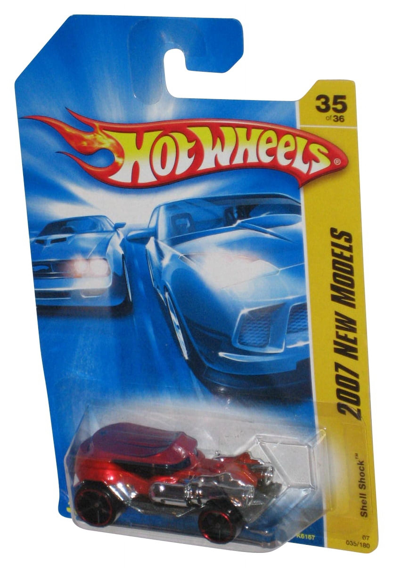Hot Wheels 2007 New Models Red Shell Shock Die-Cast Toy Car 035/180 ...