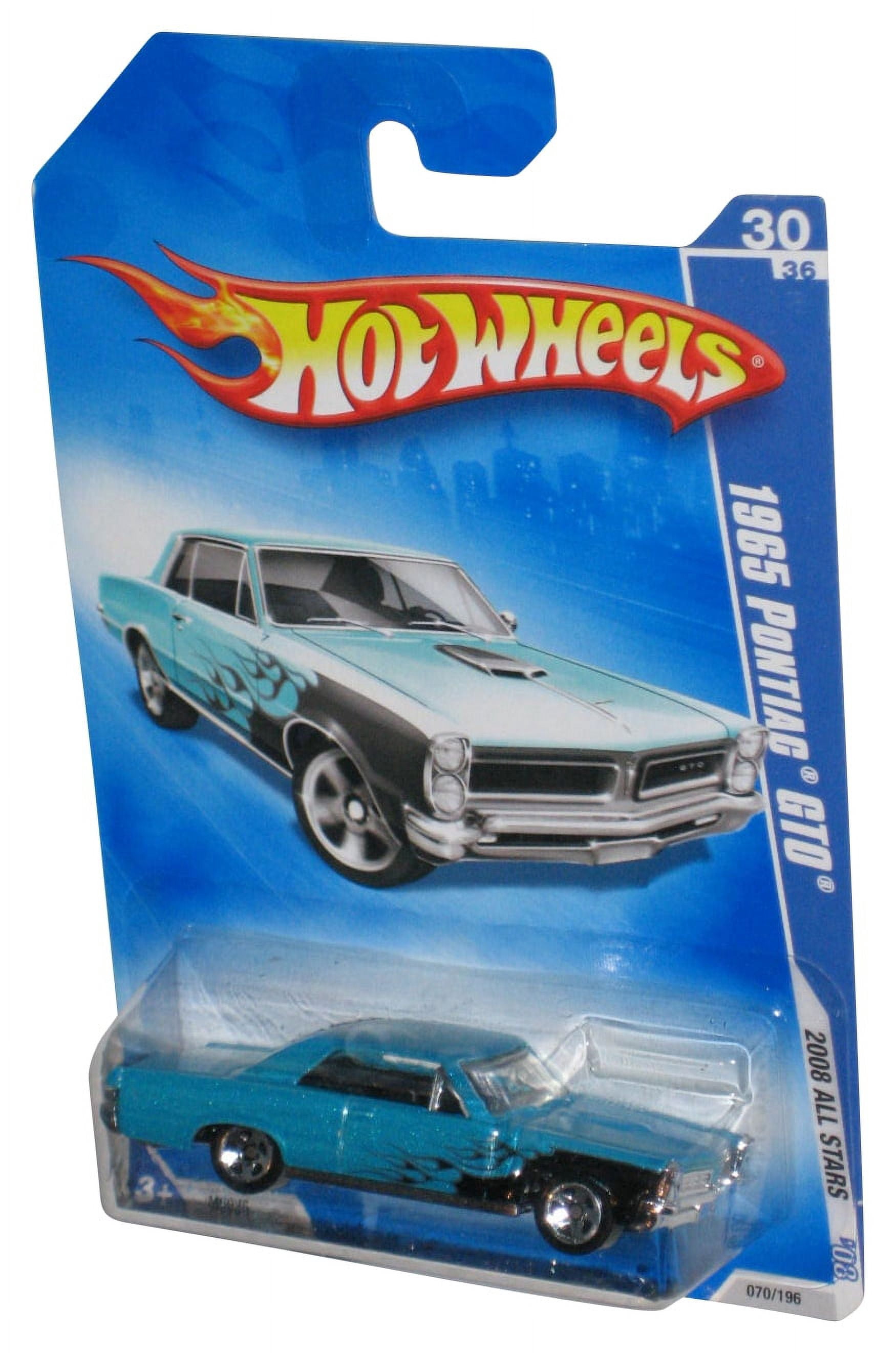 Hot Wheels 2008 All Stars 1965 Pontiac GTO Teal Blue Toy Car 070/196 ...
