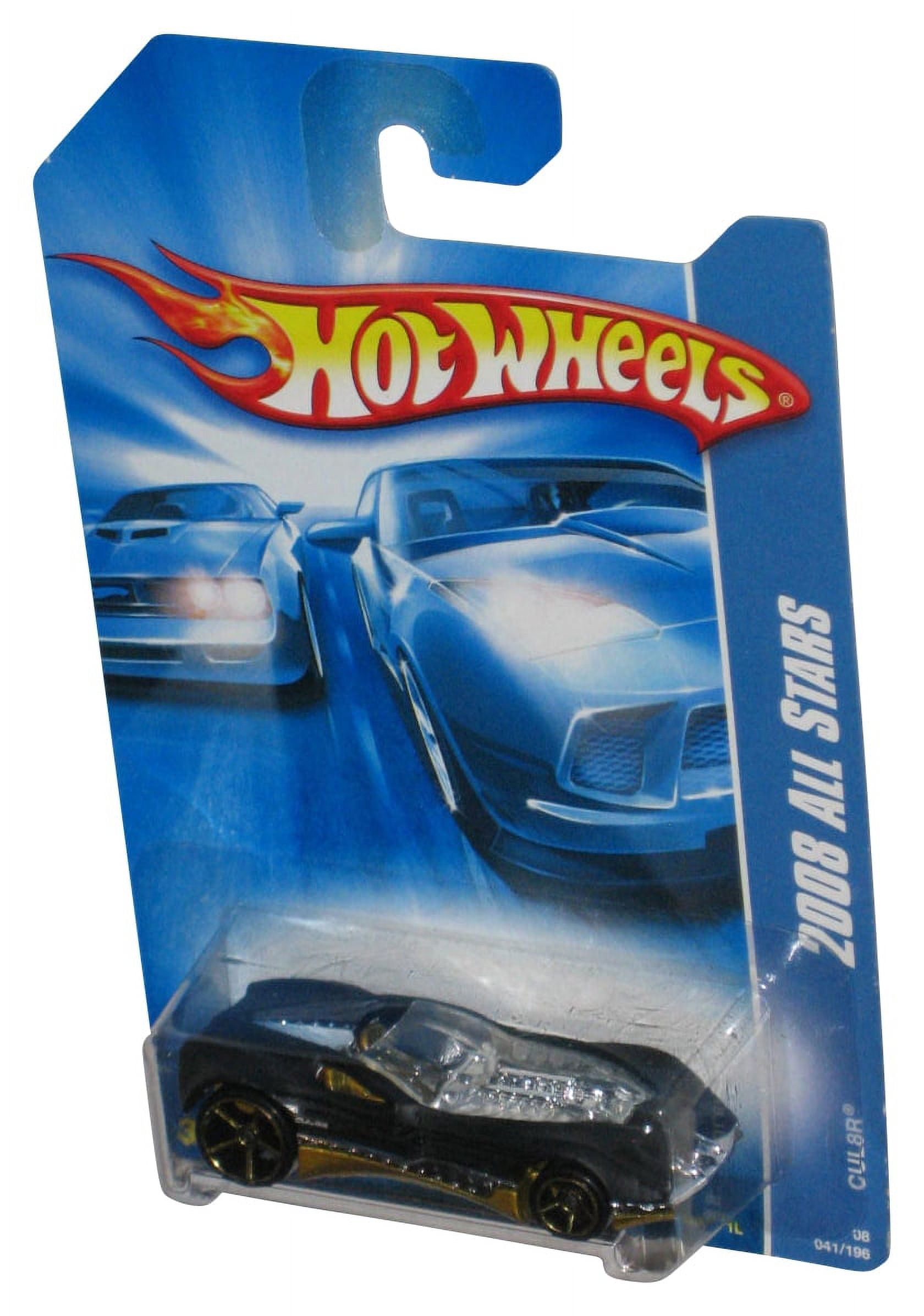 Hot Wheels 2008 All Stars Black CUL8R Mattel Die-Cast Toy Car 041/196 ...