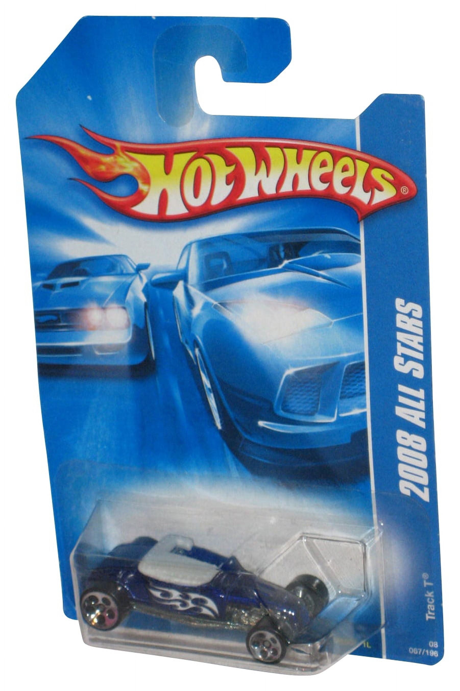 Hot Wheels 2008 All Stars Blue Track T Die-Cast Toy Car 67/196 ...