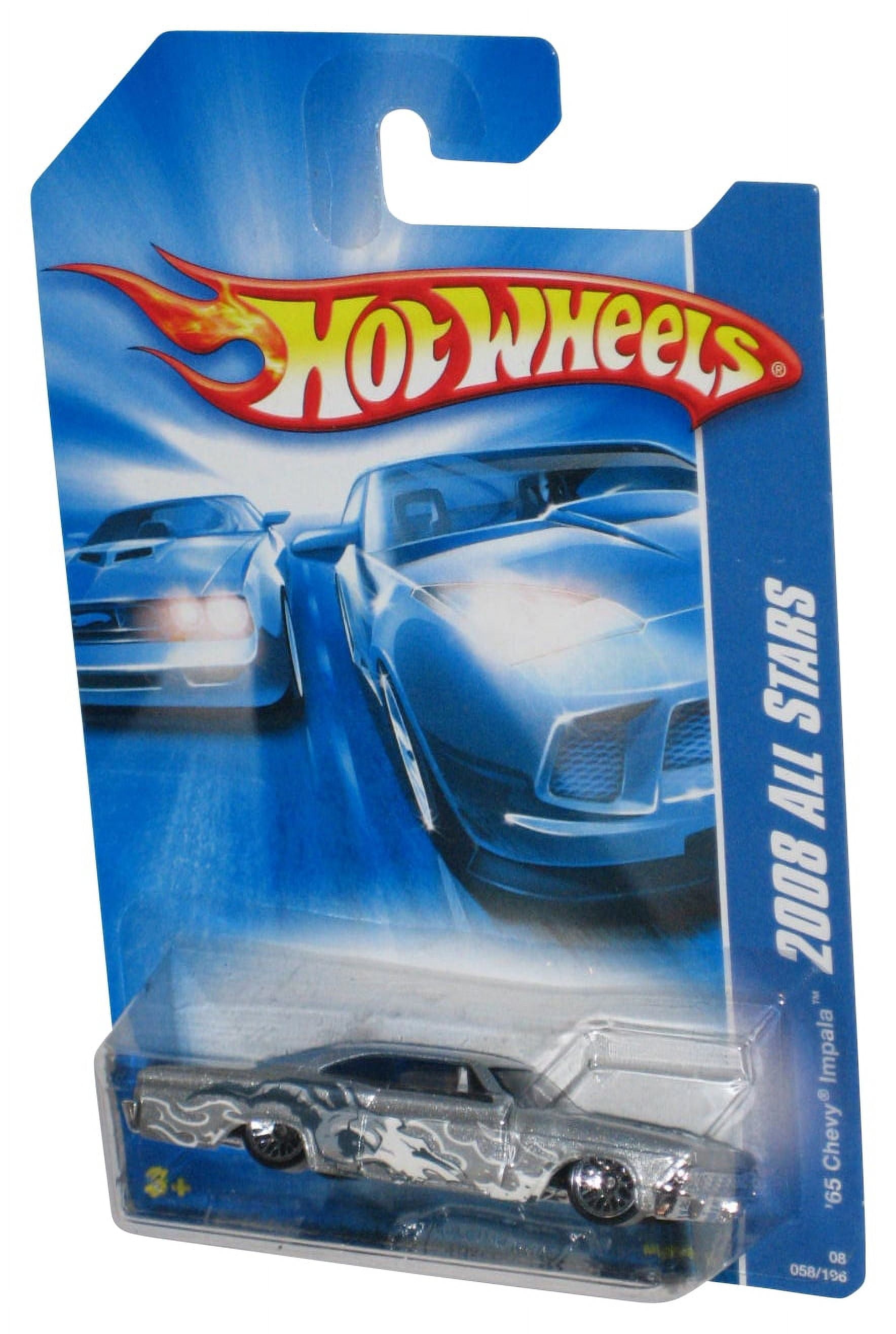Hot Wheels 2008 All Stars Silver '65 Chevy Impala Car 058/196 - Walmart.com